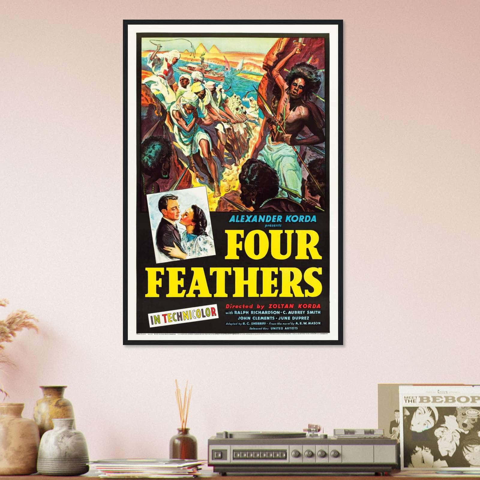 The Four Feathers (1939) Movie Poster Print - Citiesbox