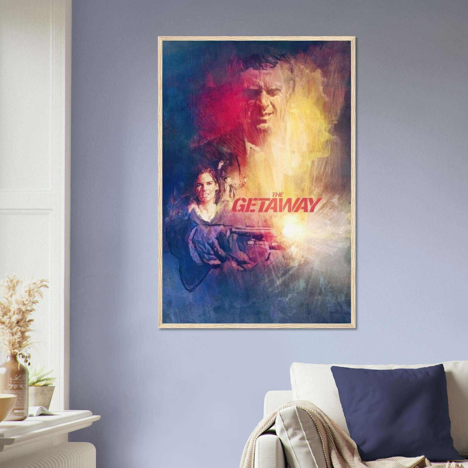 The Getaway (1972) Movie Poster Print - Citiesbox