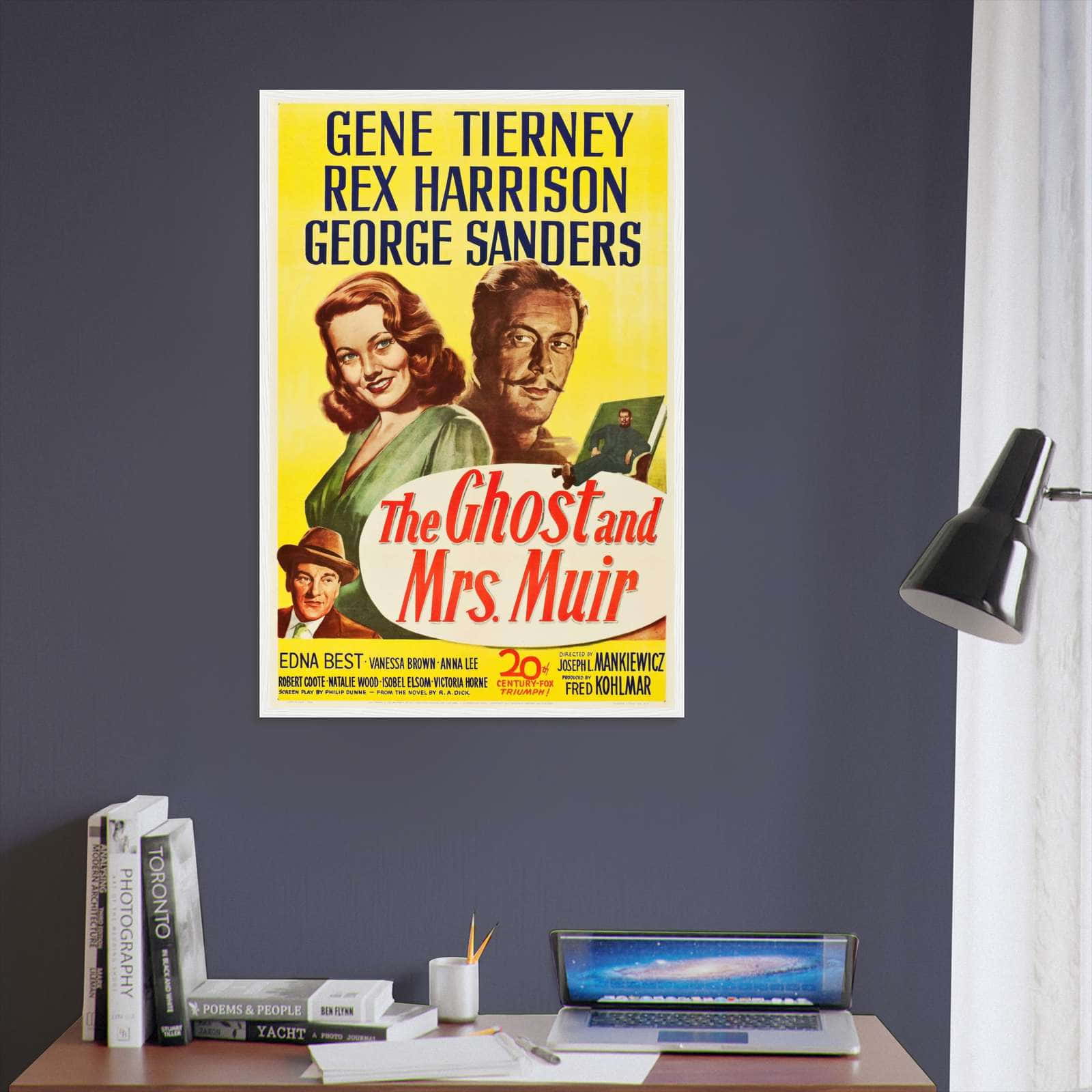 The Ghost and Mrs. Muir (1947) Movie Poster Print - Citiesbox