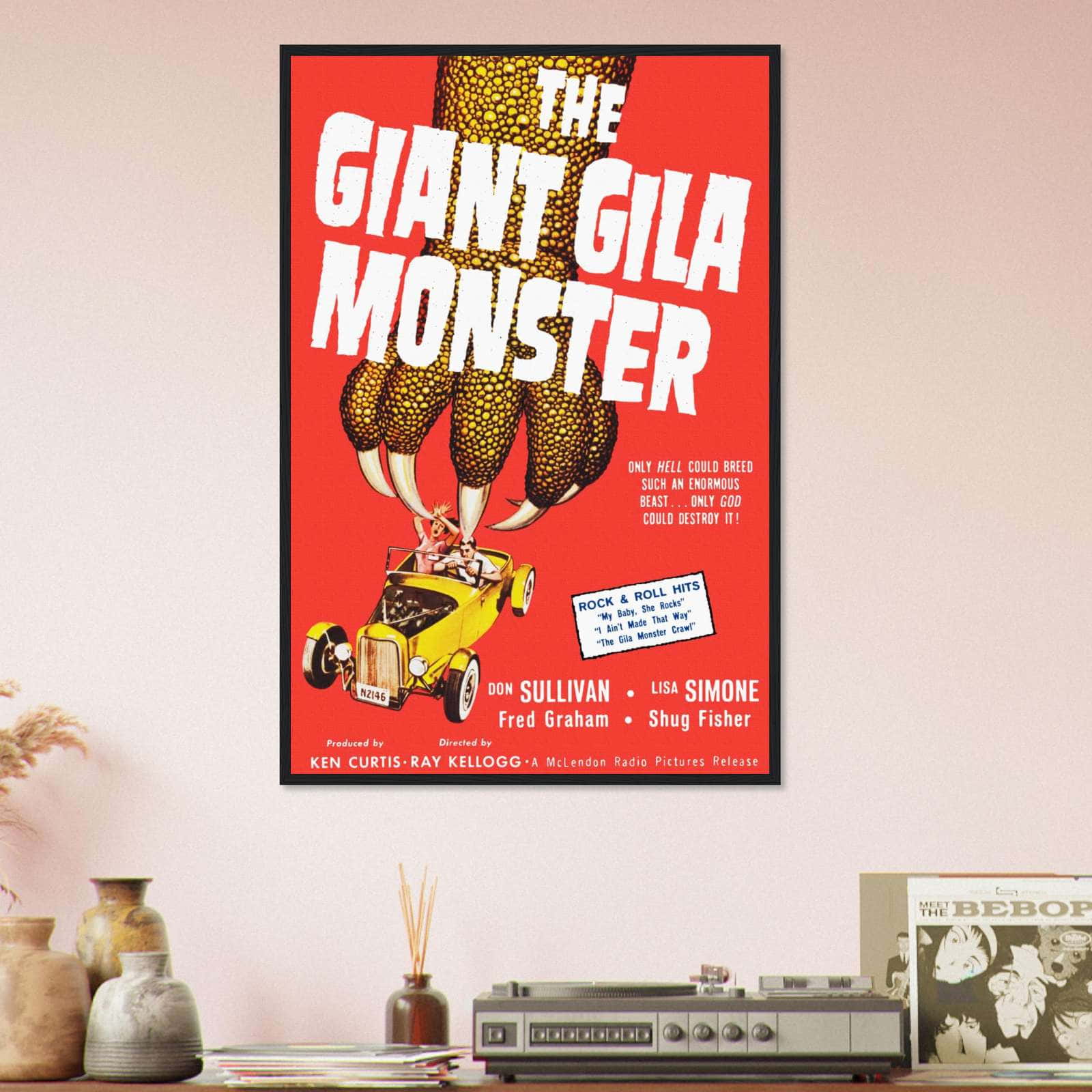 The Giant Gila Monster (1959) Movie Poster Print - Citiesbox
