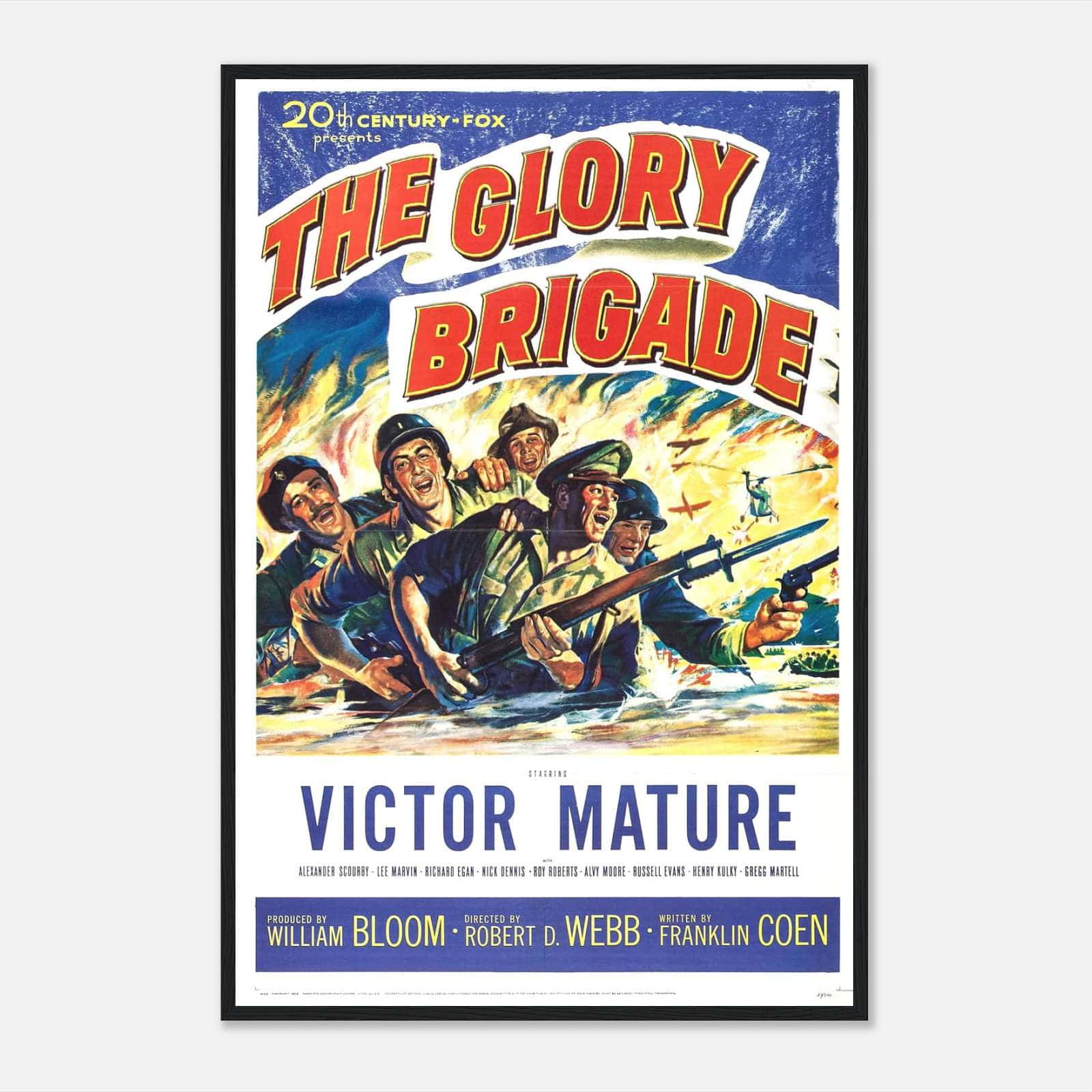 The Glory Brigade (1953) Movie Poster Print - Citiesbox