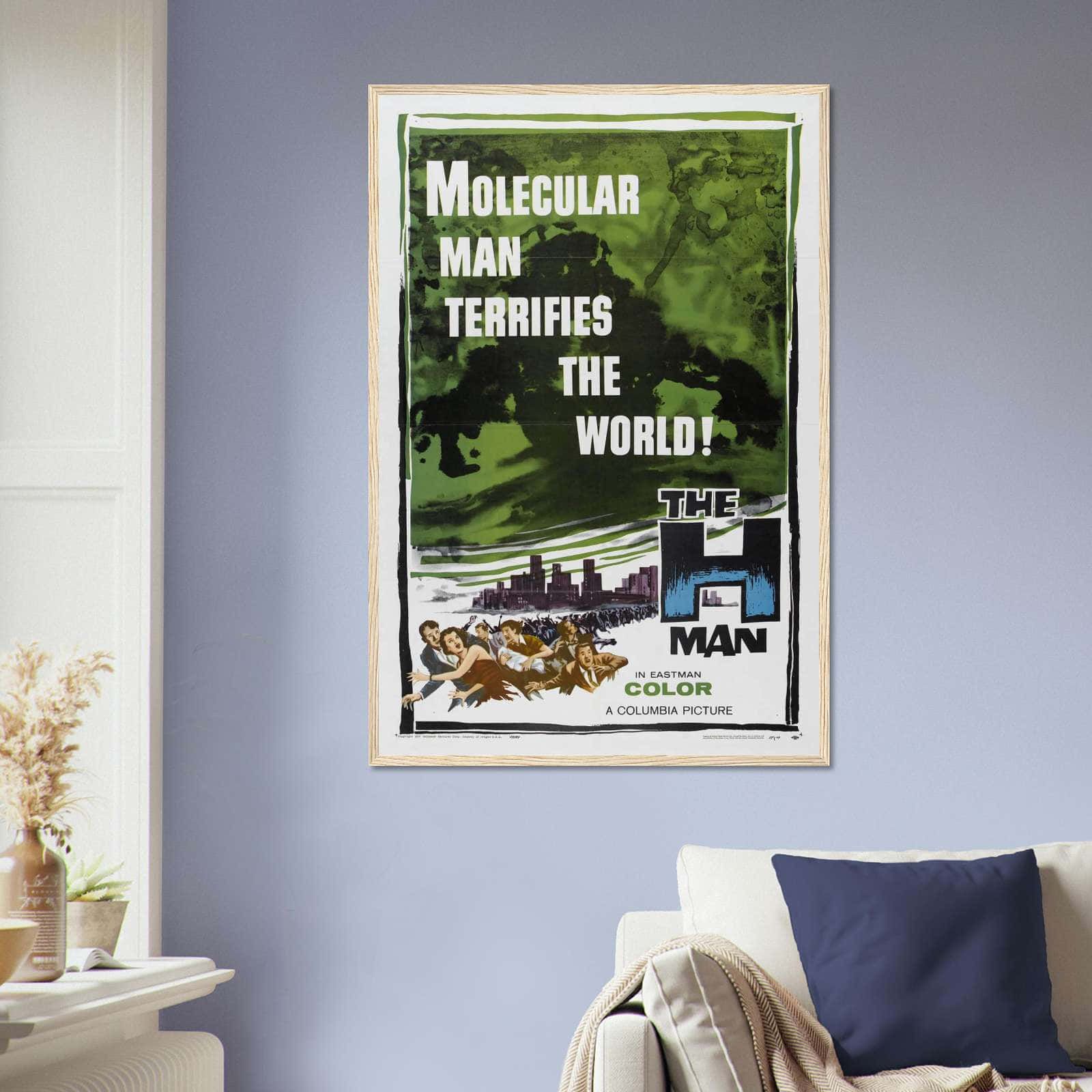 The H-Man (1958) Movie Poster Print - Citiesbox