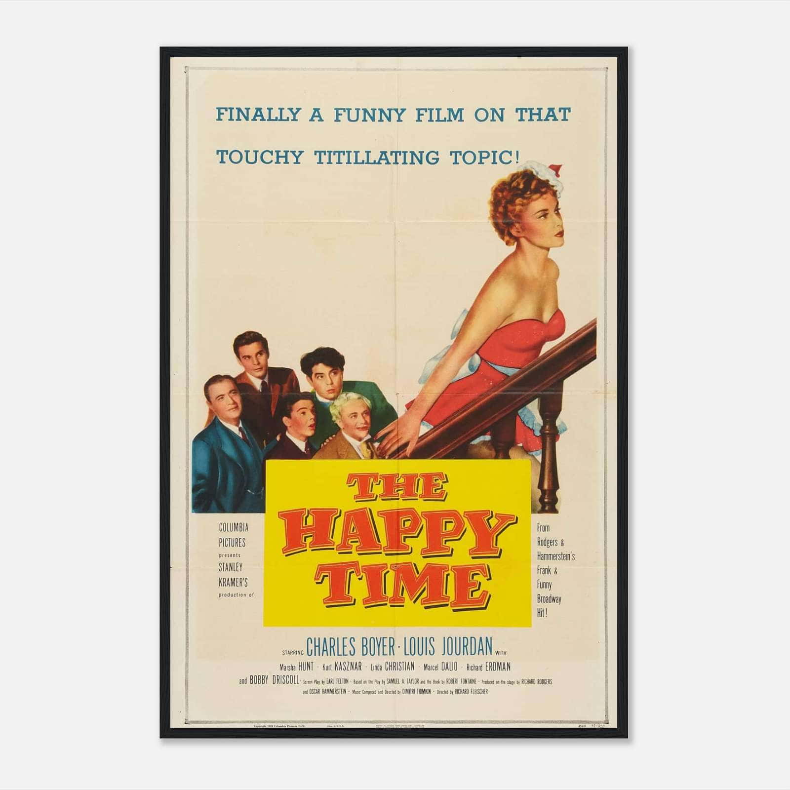 The Happy Time (1952) Movie Poster Print - Citiesbox