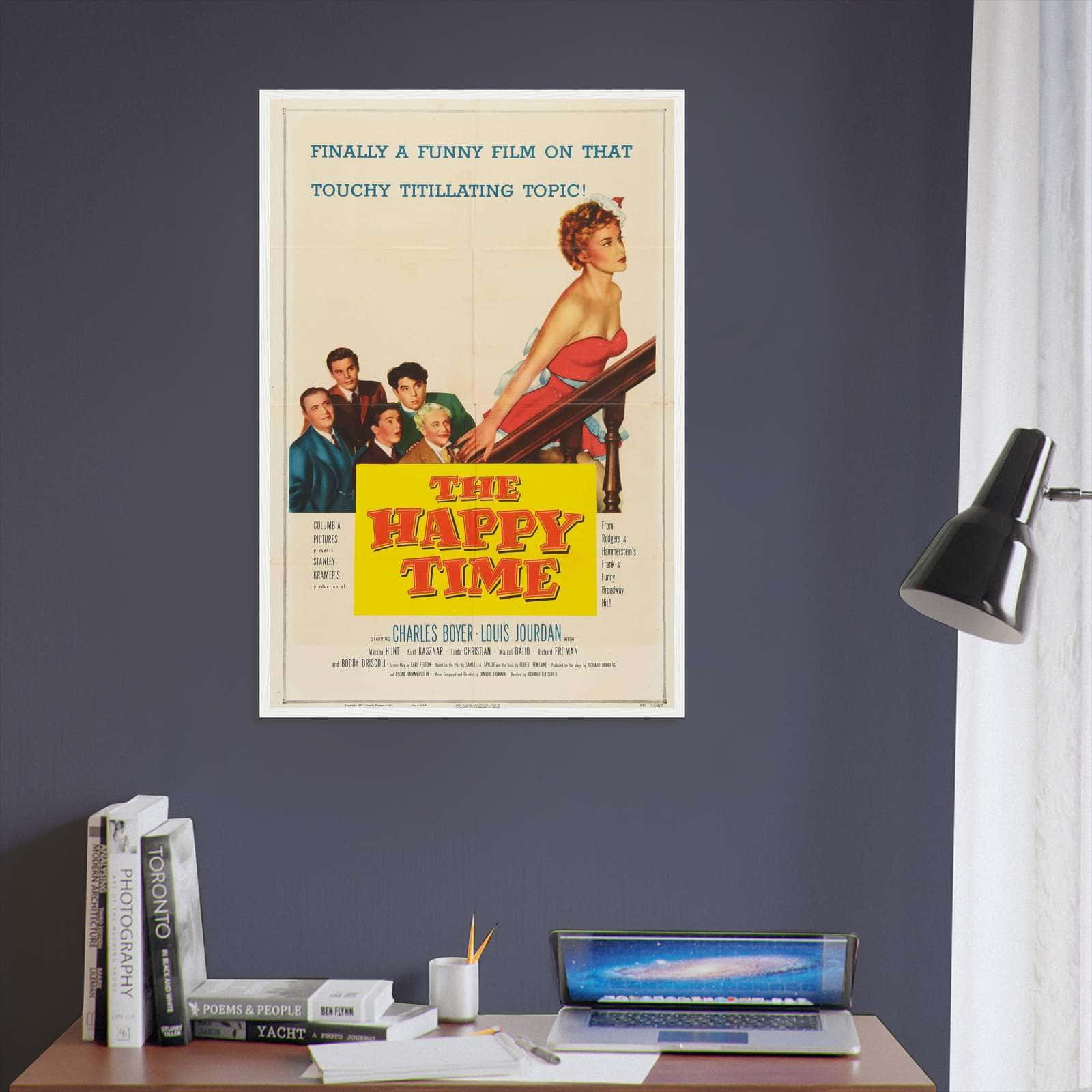 The Happy Time (1952) Movie Poster Print - Citiesbox