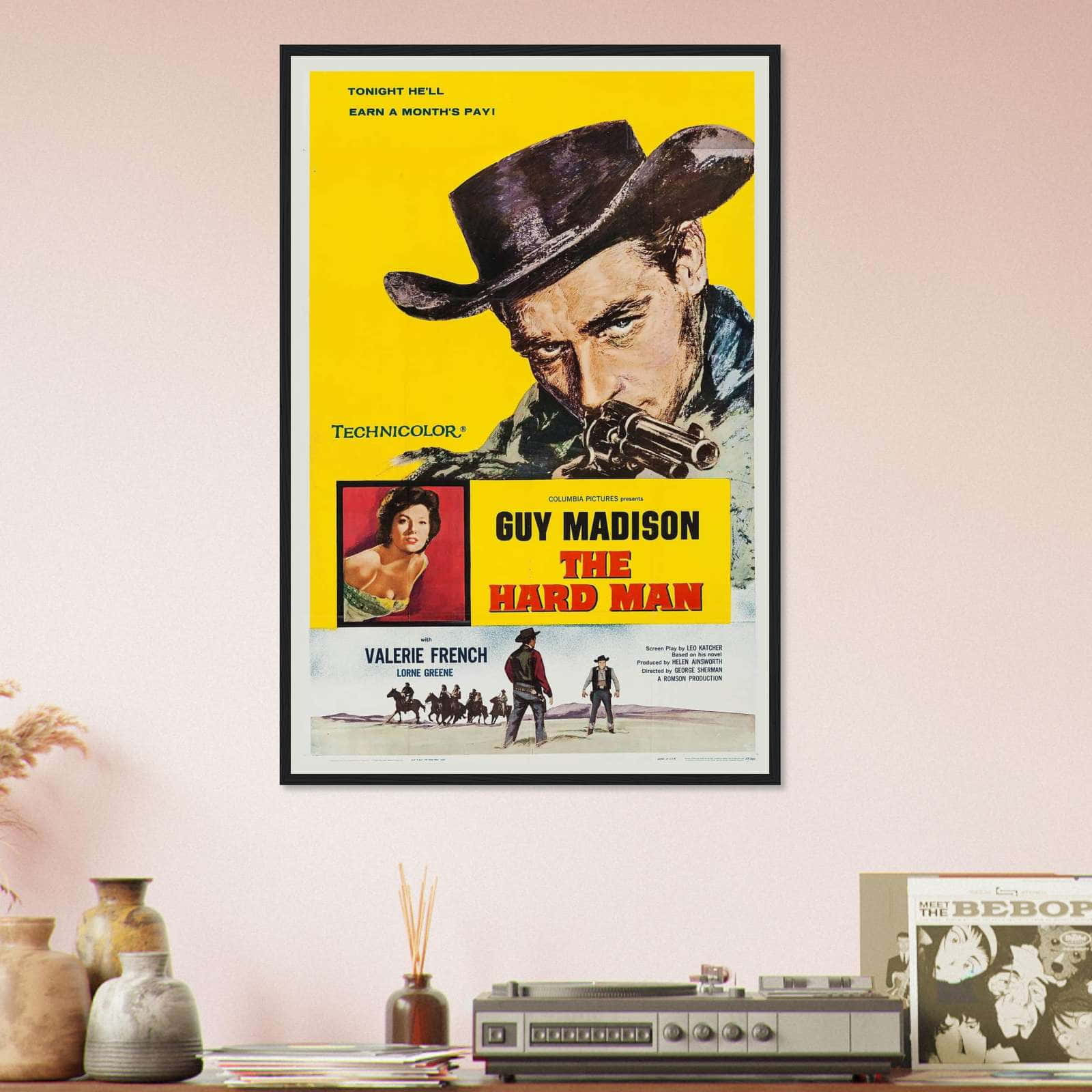 The Hard Man (1957) Movie Poster Print - Citiesbox