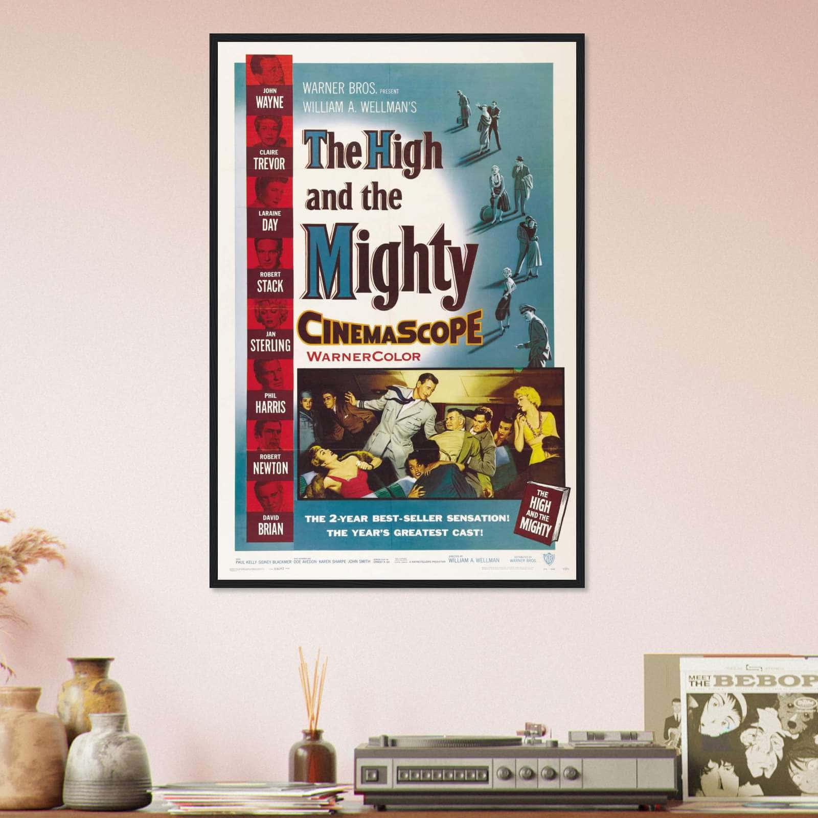 The High and the Mighty (1954) Movie Poster Print - Citiesbox