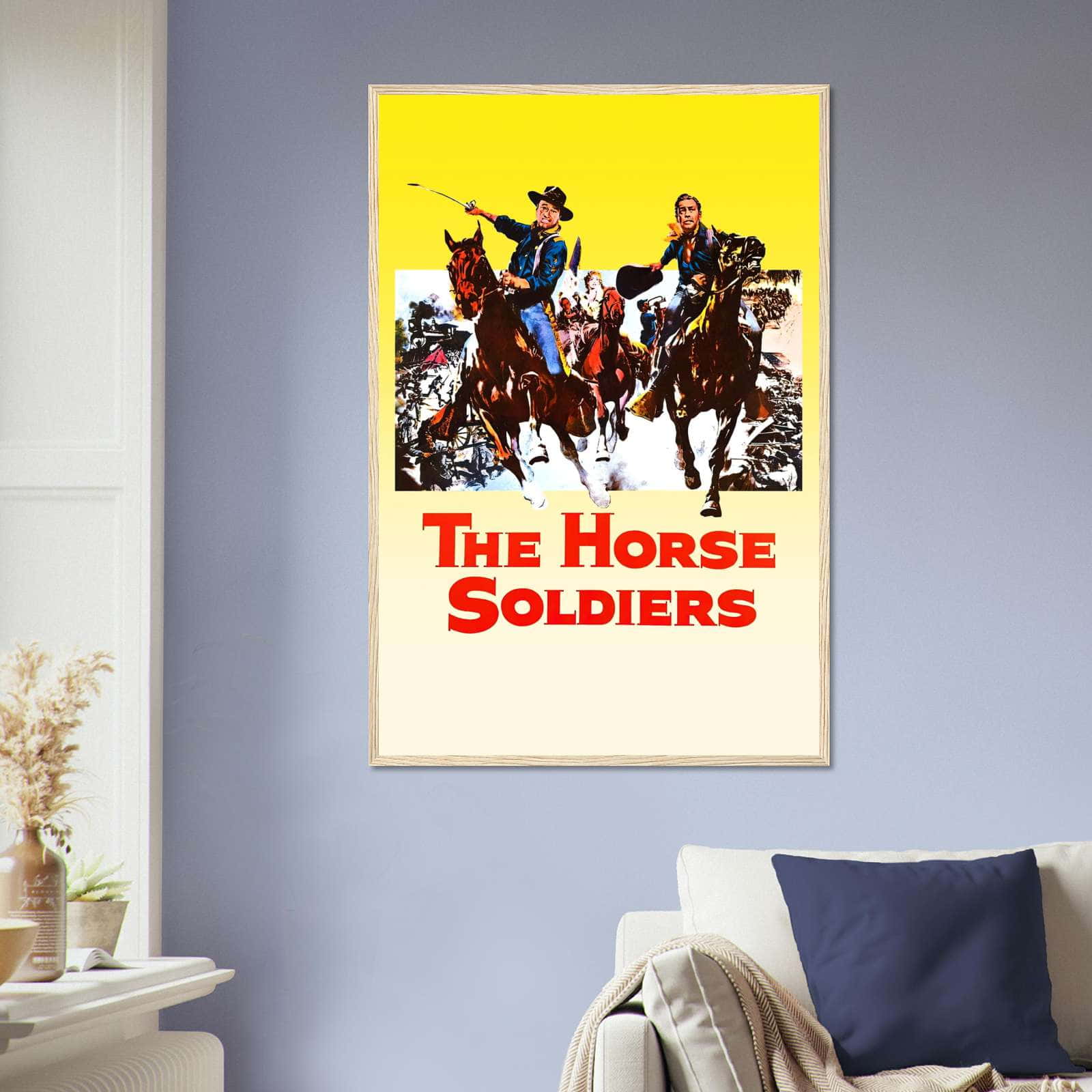 The Horse Soldiers (1959) Movie Poster Print - Citiesbox