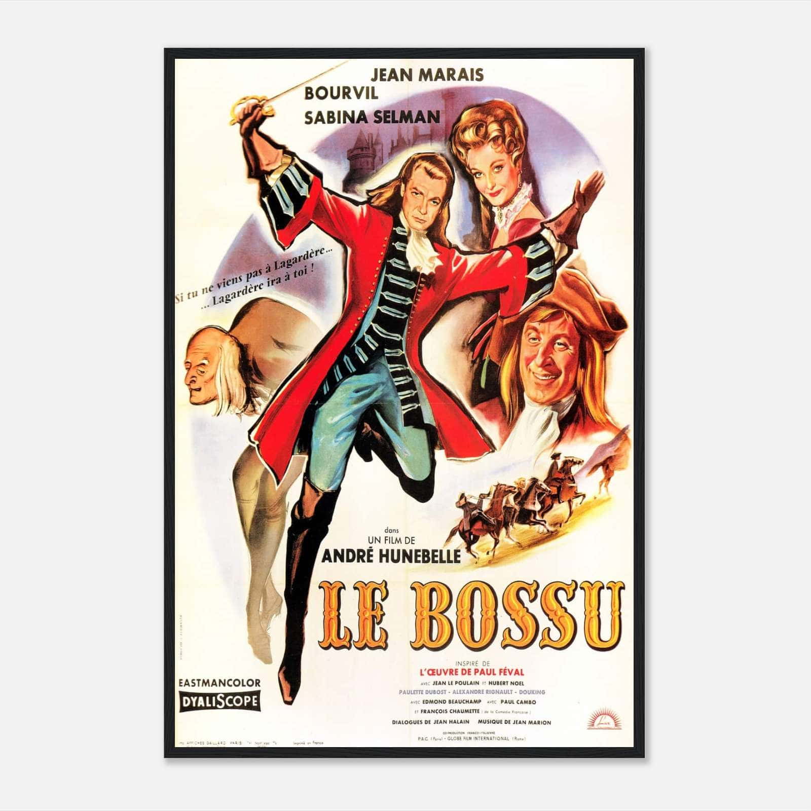 The Hunchback of Paris (1959) Movie Poster Print - Citiesbox