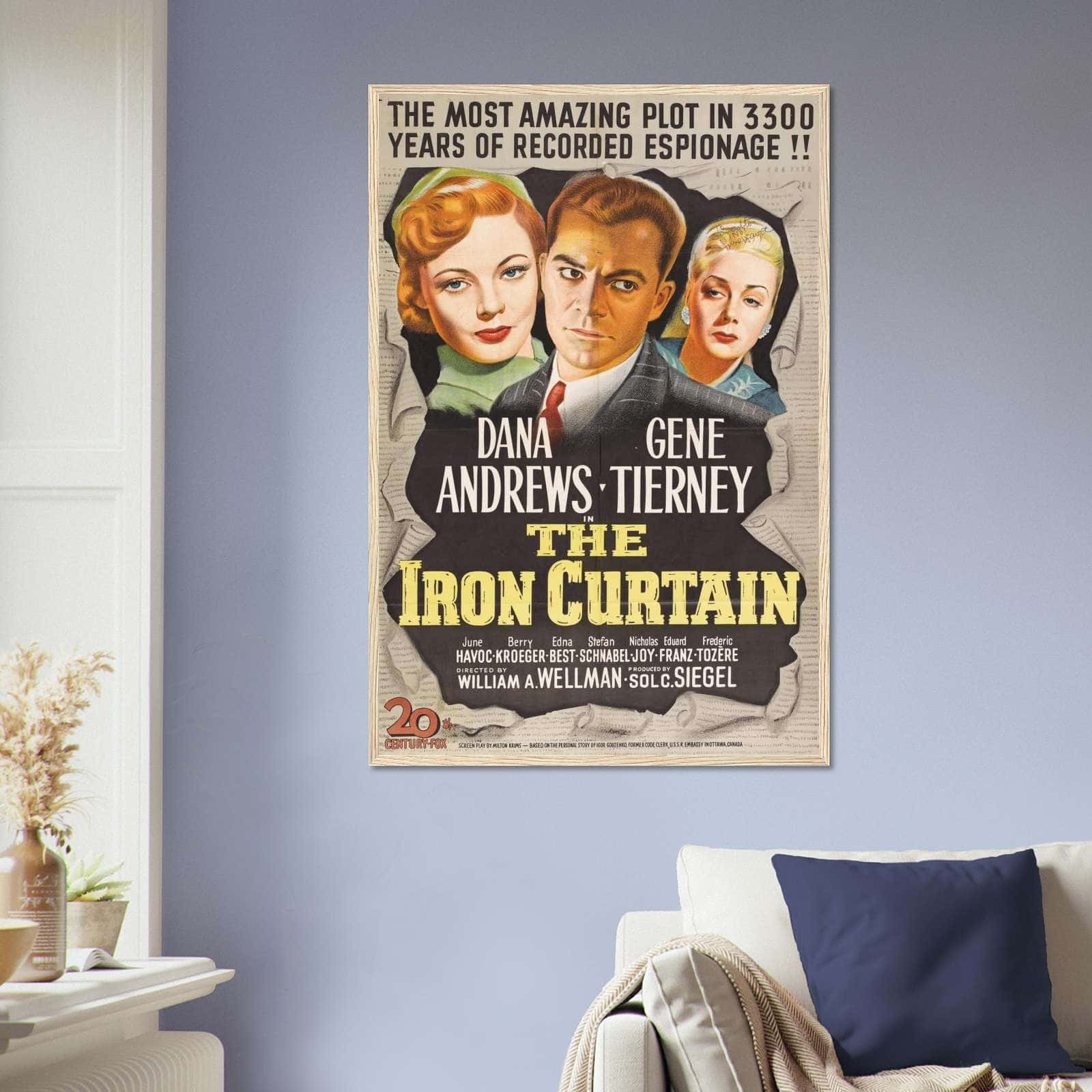 The Iron Curtain (1948) Movie Poster Print - Citiesbox