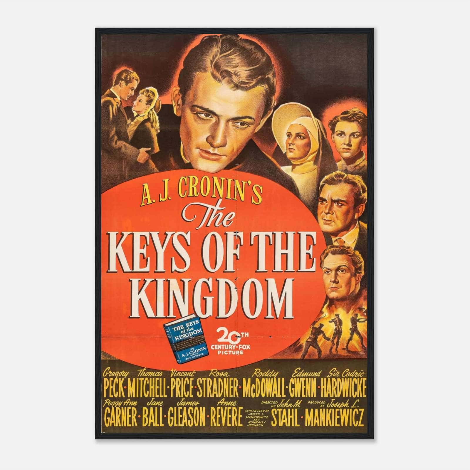 The Keys of the Kingdom (1944) Movie Poster Print - Citiesbox