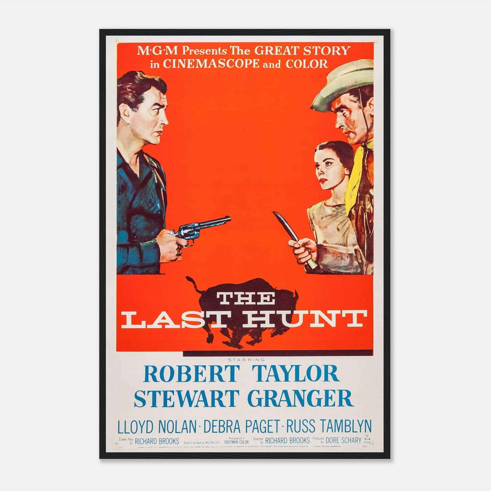 The Last Hunt (1956) Movie Poster Print - Citiesbox