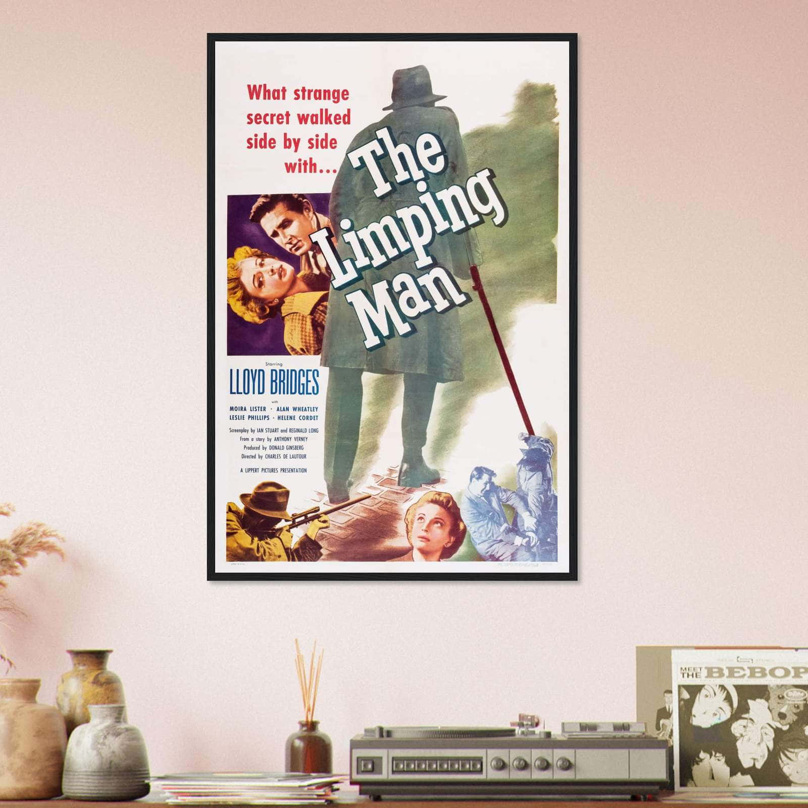 The Limping Man (1953) Movie Poster Print - Citiesbox