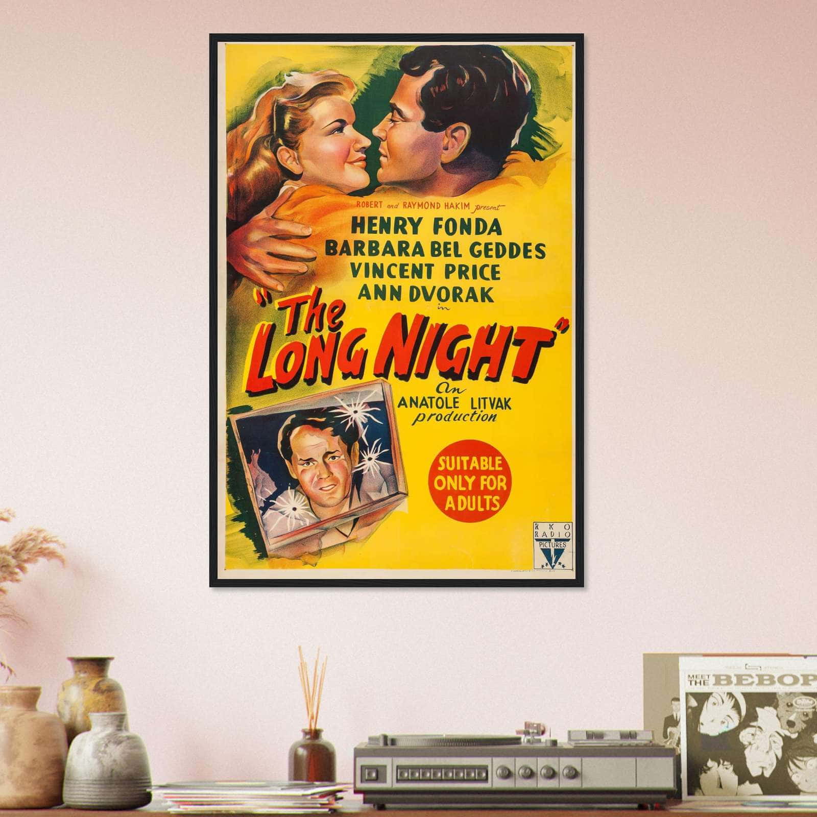 The Long Night (1947) Movie Poster Print - Citiesbox