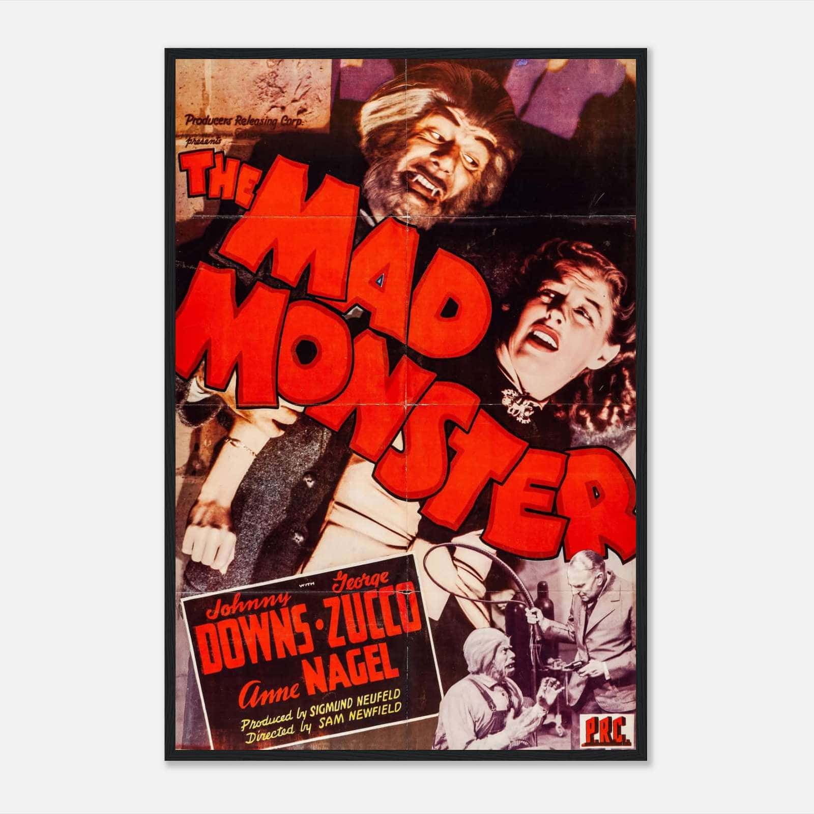 The Mad Monster (1942) Movie Poster Print - Citiesbox