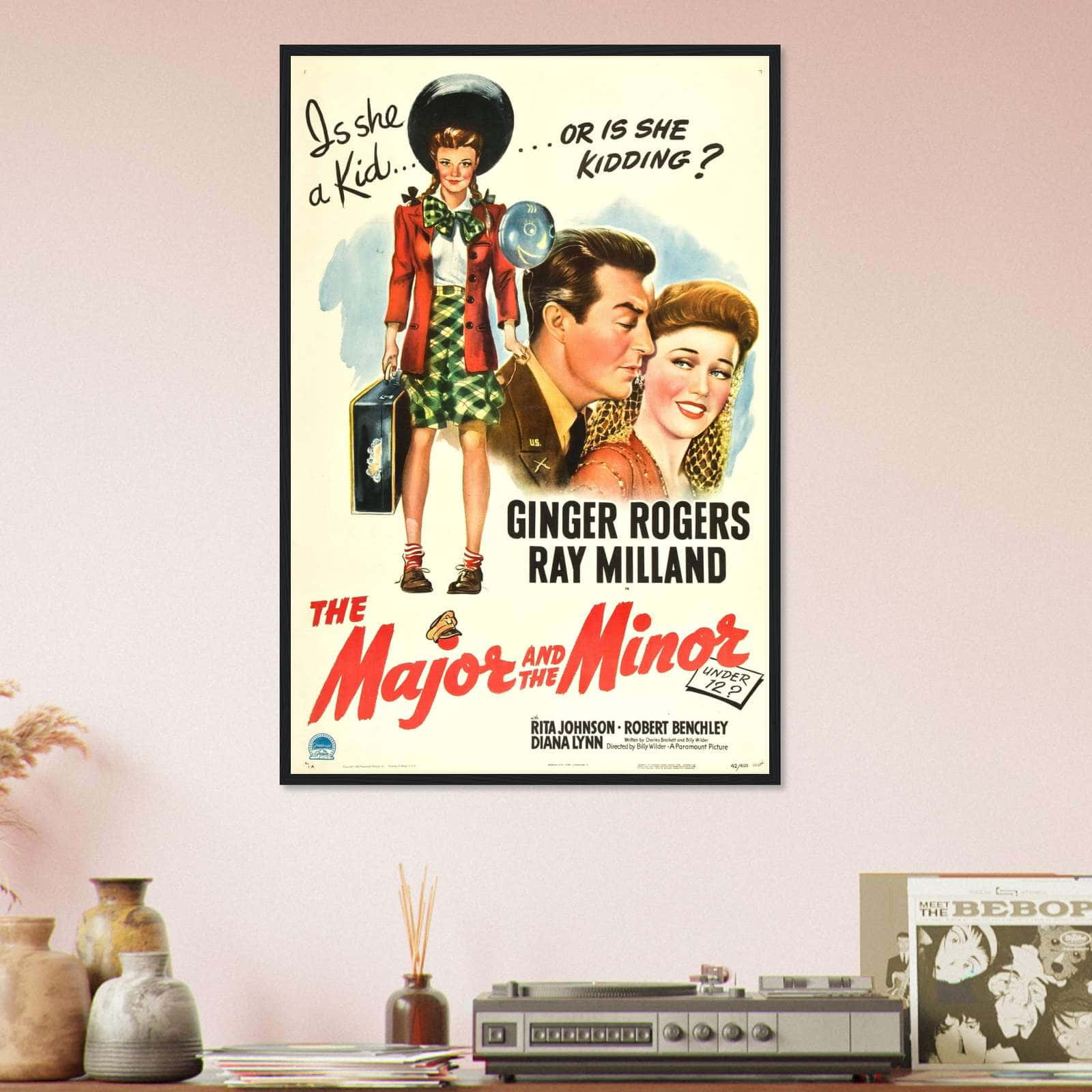 The Major and the Minor (1942) Movie Poster Print - Citiesbox