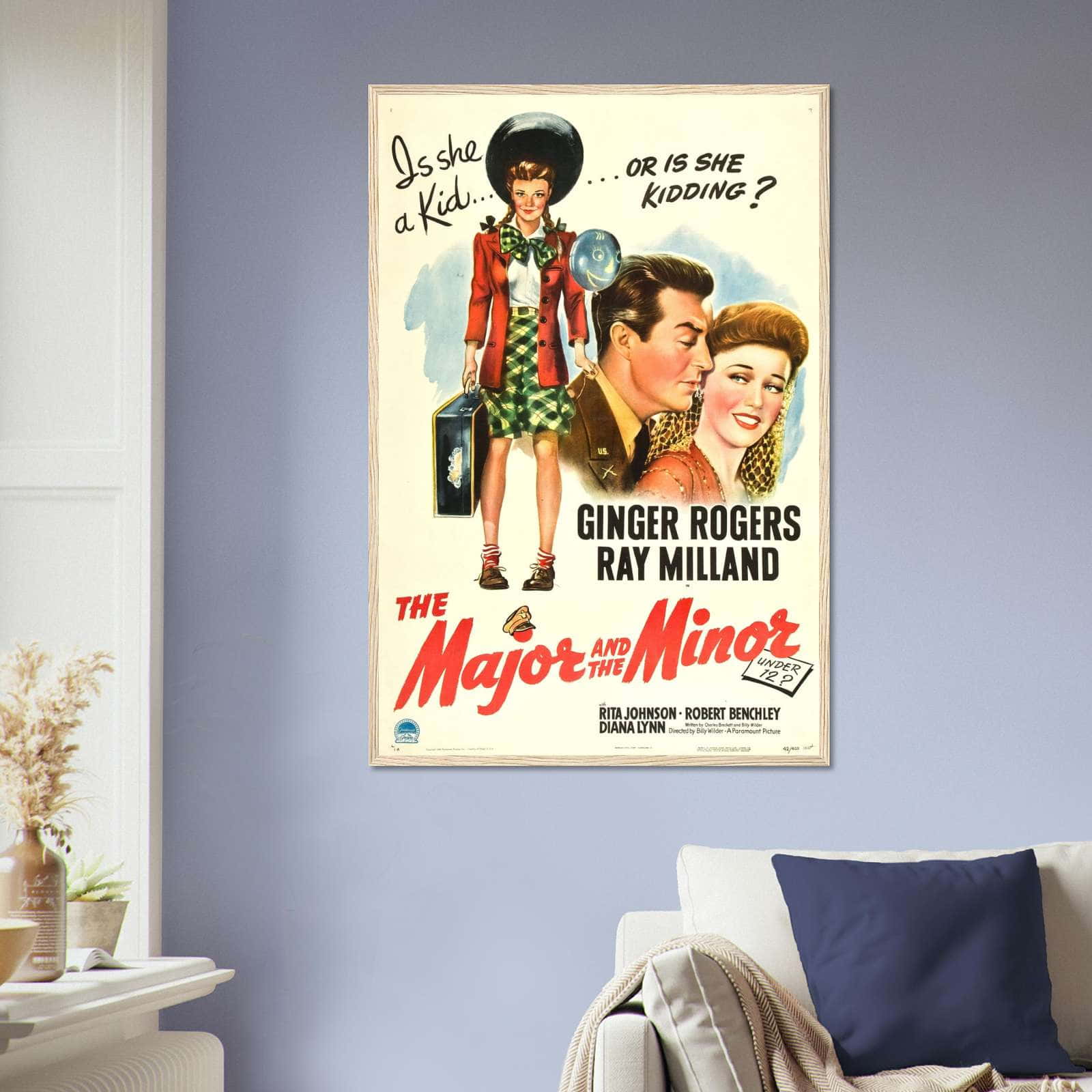 The Major and the Minor (1942) Movie Poster Print - Citiesbox
