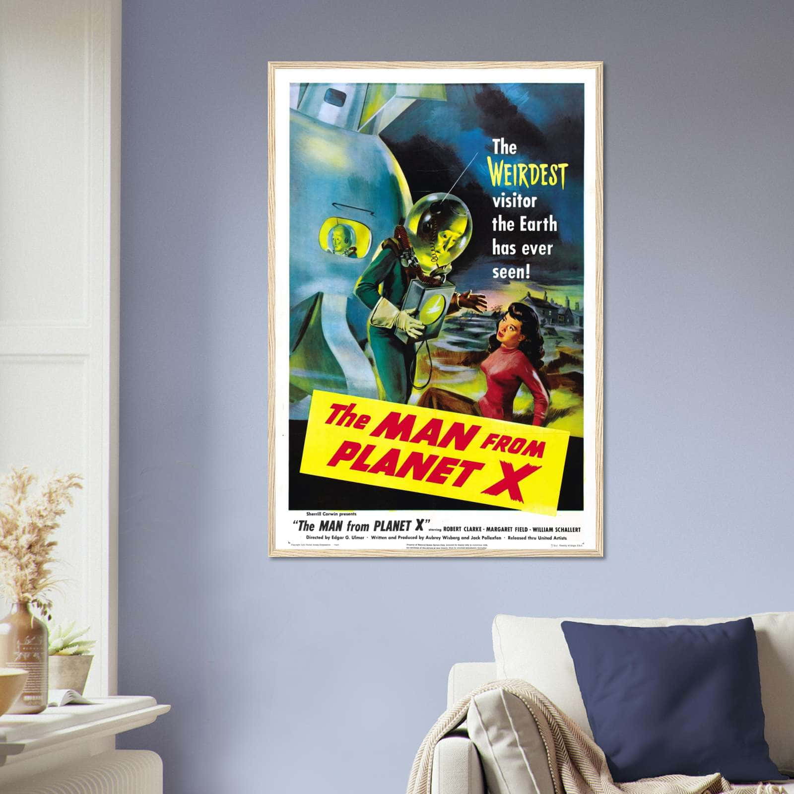 The Man from Planet X (1951) Movie Poster Print - Citiesbox