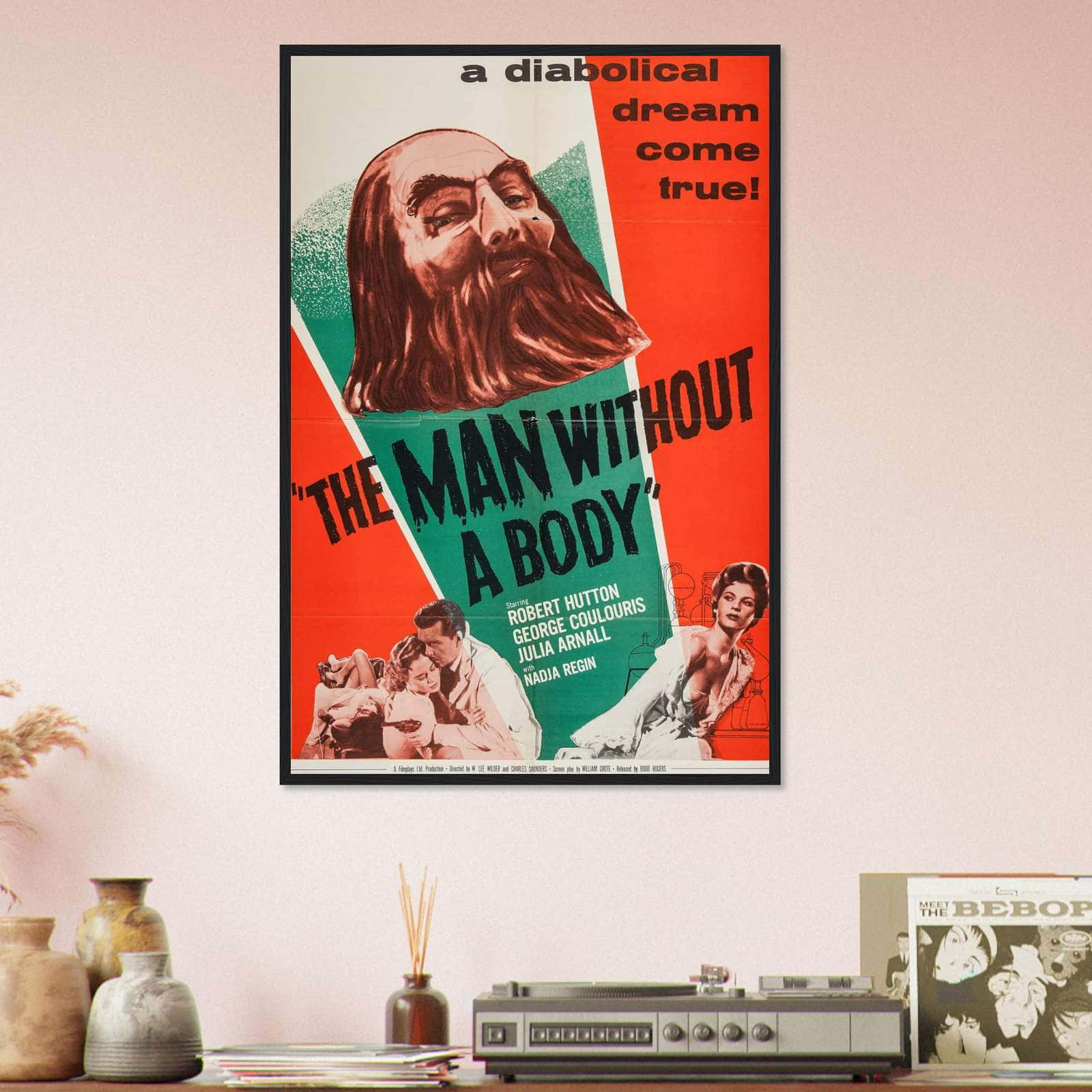 The Man Without a Body (1957) Movie Poster Print - Citiesbox