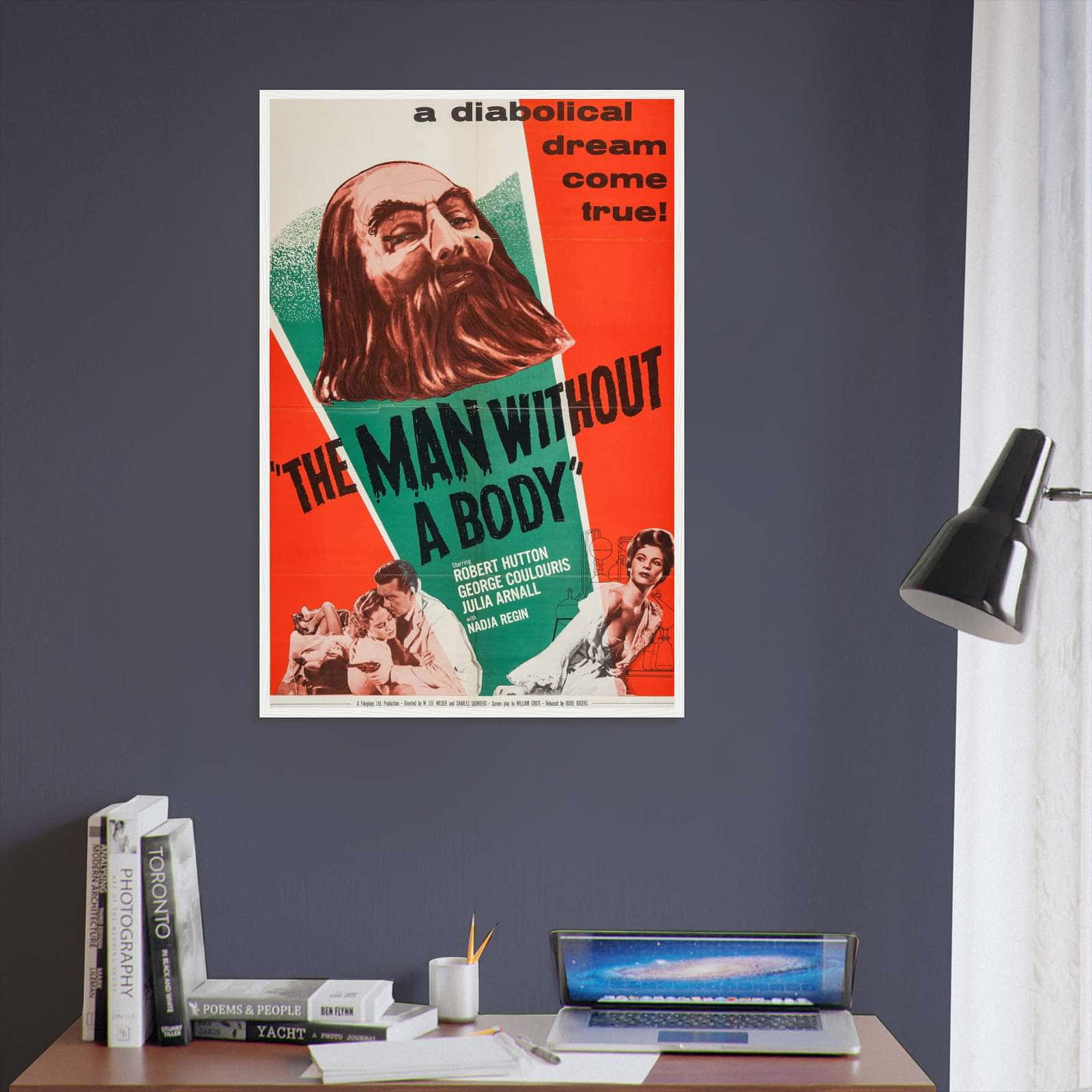 The Man Without a Body (1957) Movie Poster Print - Citiesbox