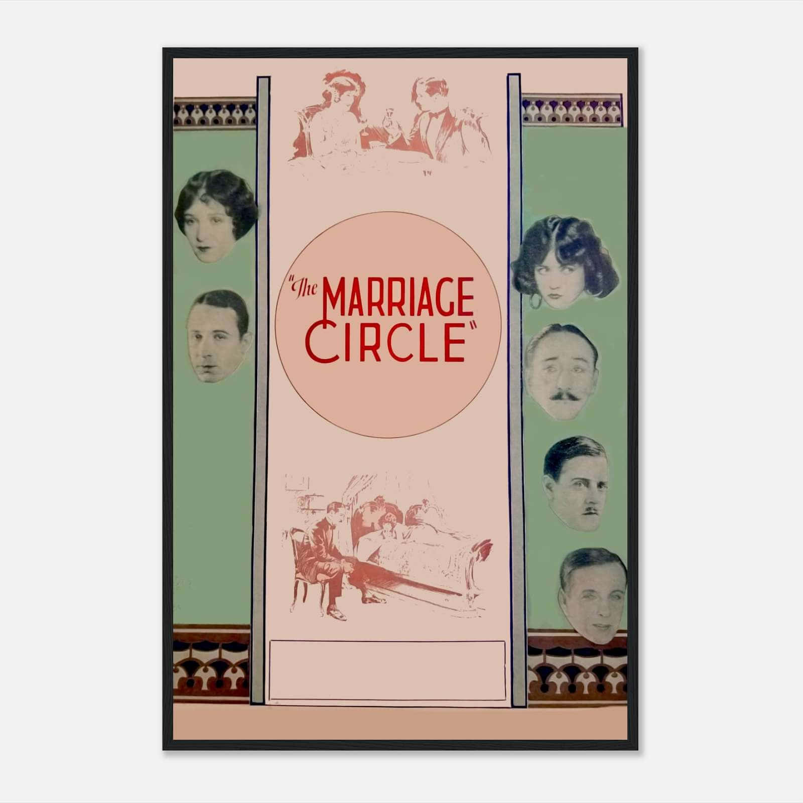 The Marriage Circle (1924) Movie Poster Print - Citiesbox