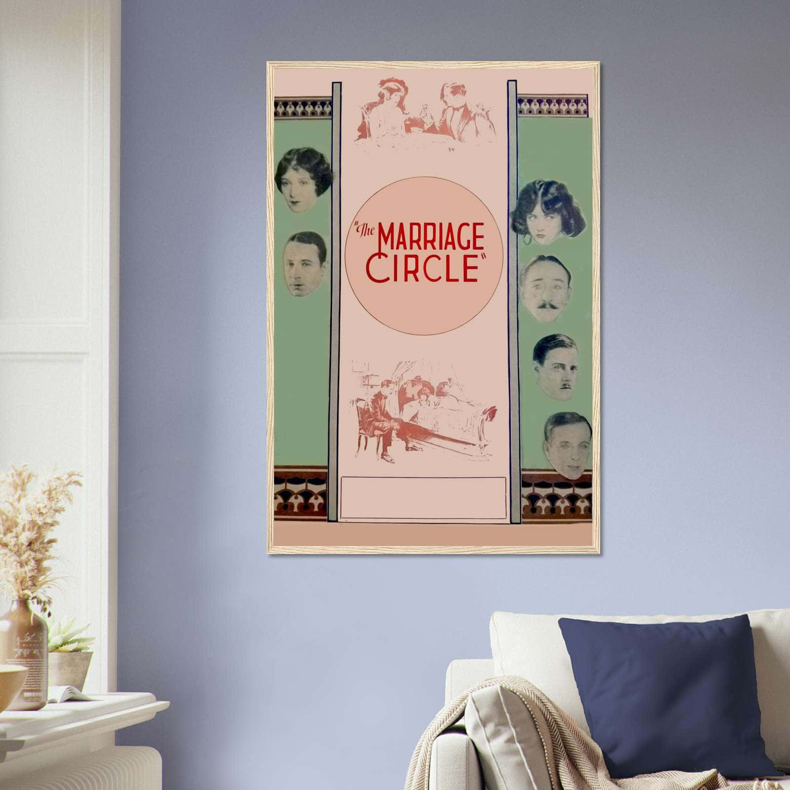 The Marriage Circle (1924) Movie Poster Print - Citiesbox