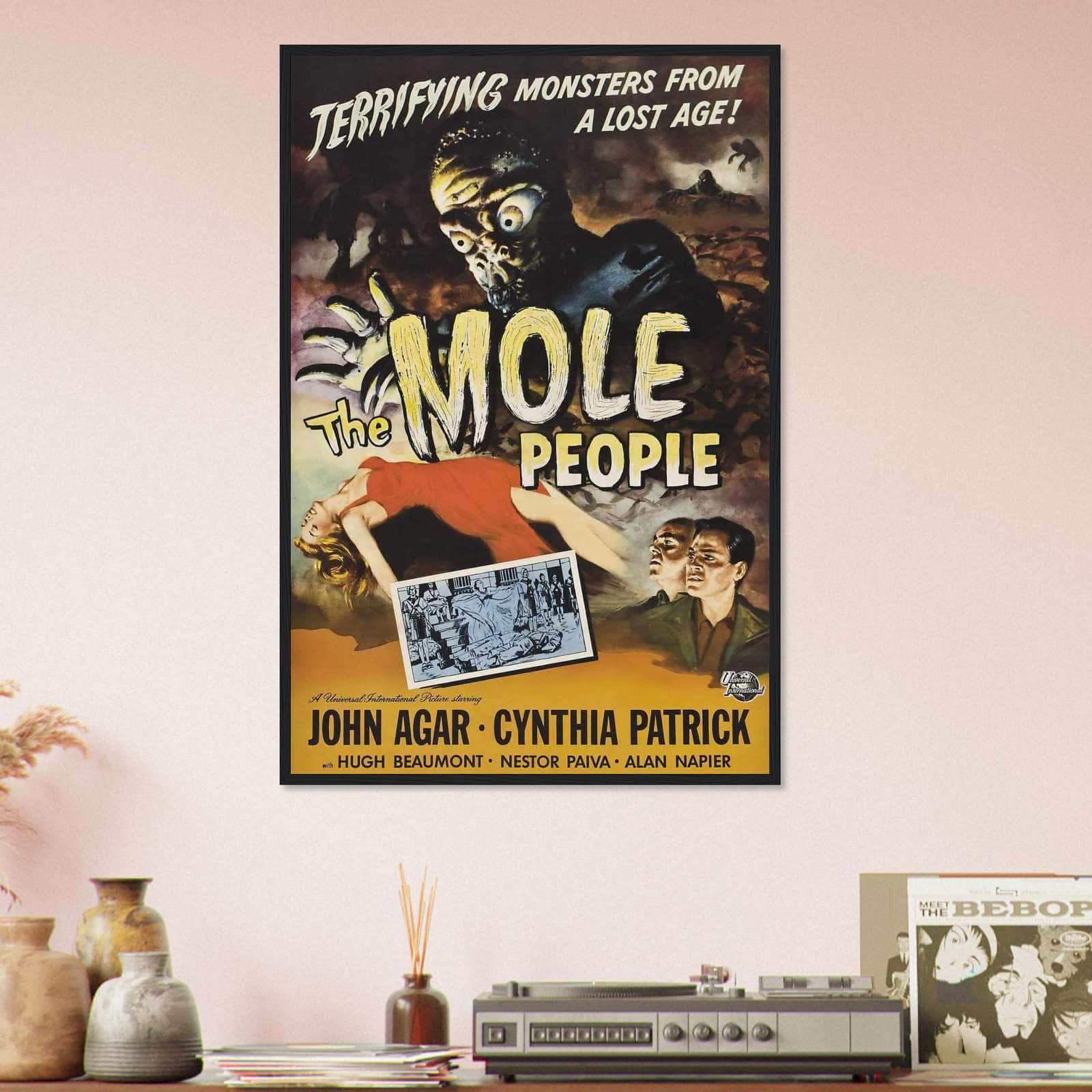 The Mole People (1956) Movie Poster Print - Citiesbox