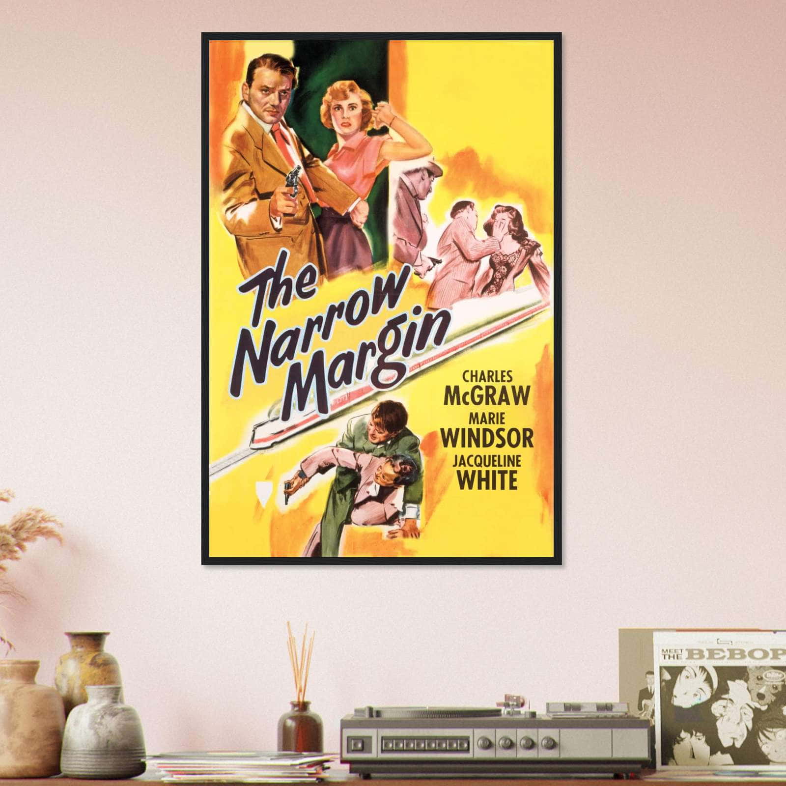 The Narrow Margin (1952) Movie Poster Print - Citiesbox