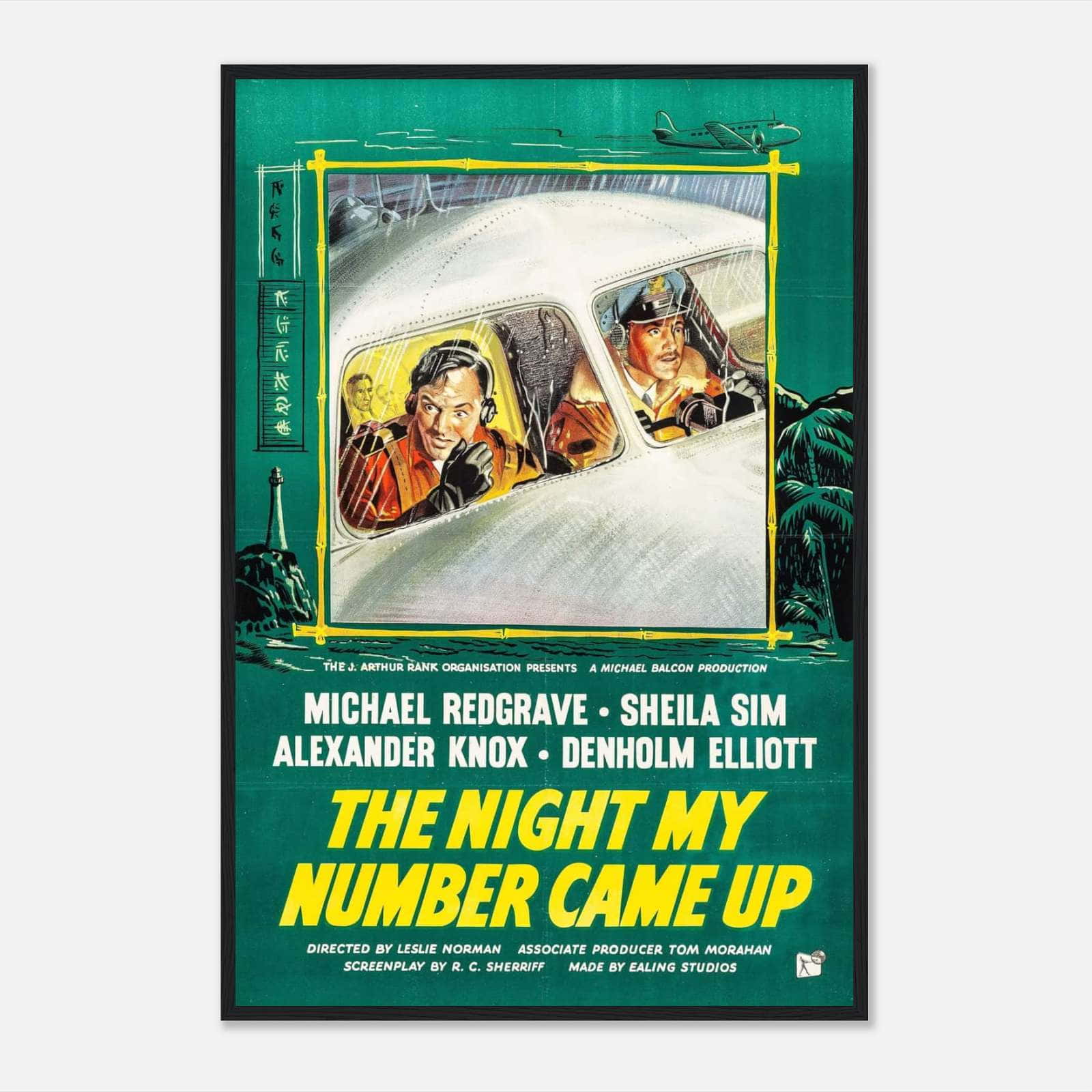 The Night My Number Came Up (1955) Movie Poster Print - Citiesbox