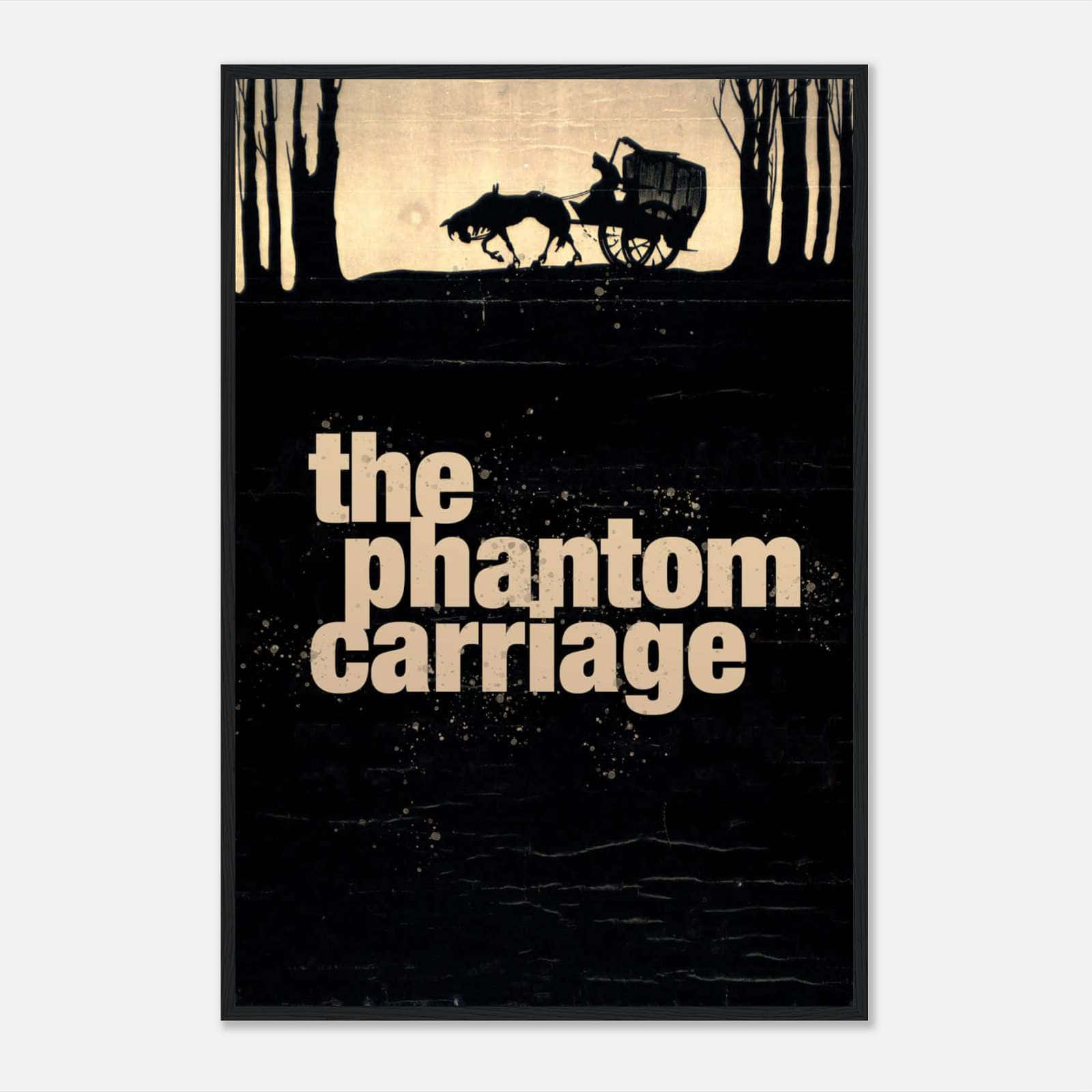 The Phantom Carriage (1921) Movie Poster Print - Citiesbox