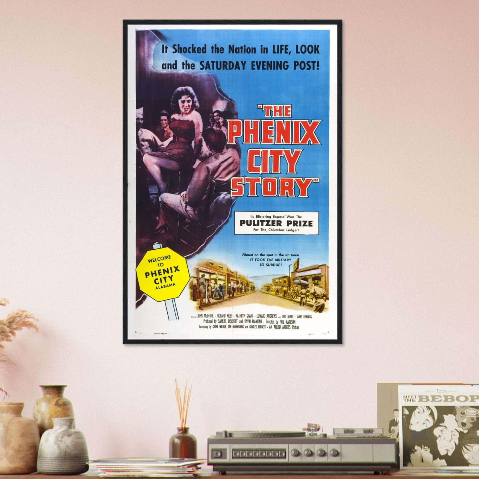 The Phenix City Story (1955) Movie Poster Print - Citiesbox