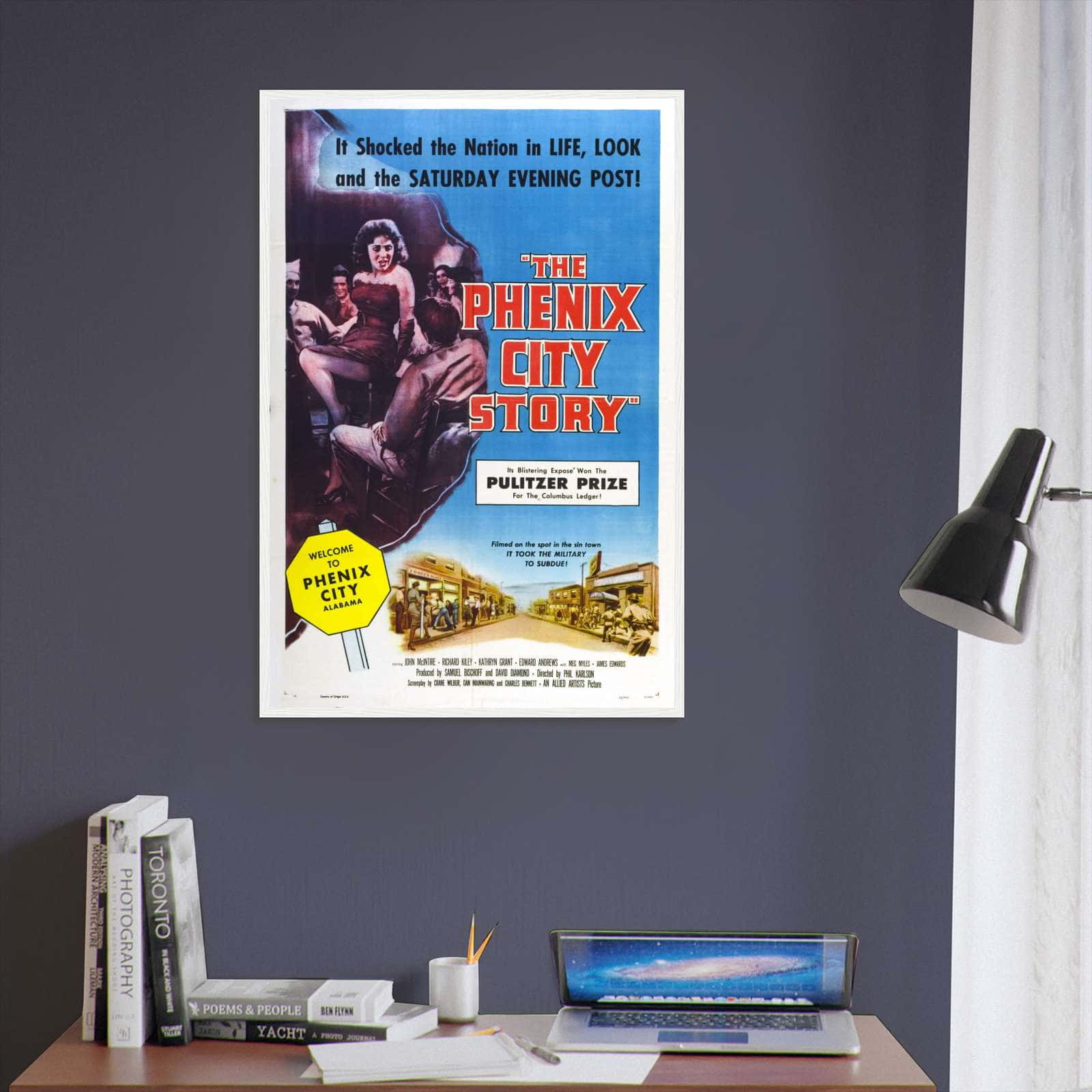 The Phenix City Story (1955) Movie Poster Print - Citiesbox