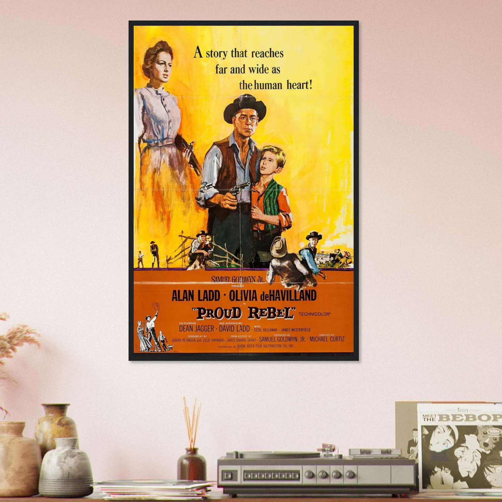 The Proud Rebel (1958) Movie Poster Print - Citiesbox
