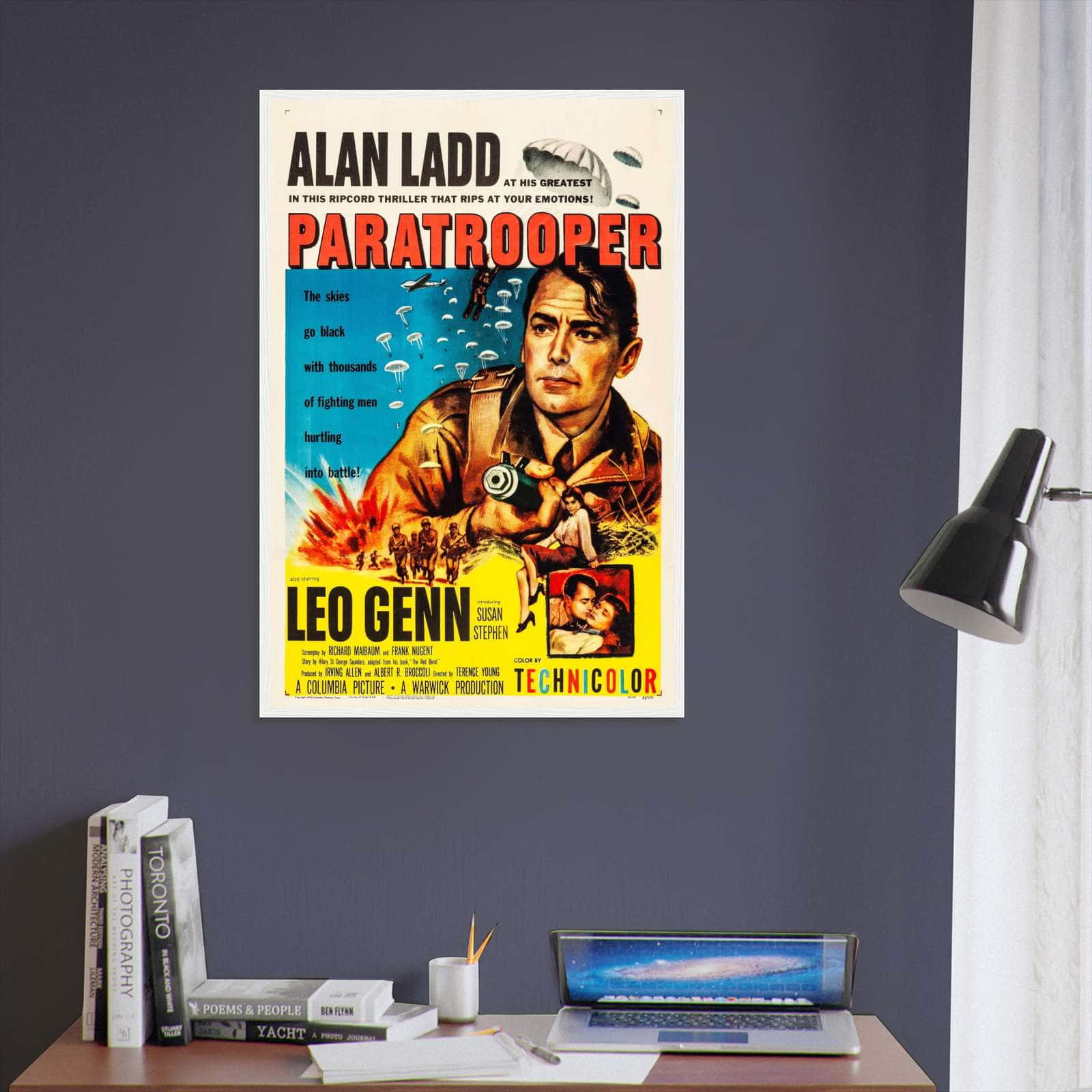 The Red Beret (1953) Movie Poster Print - Citiesbox