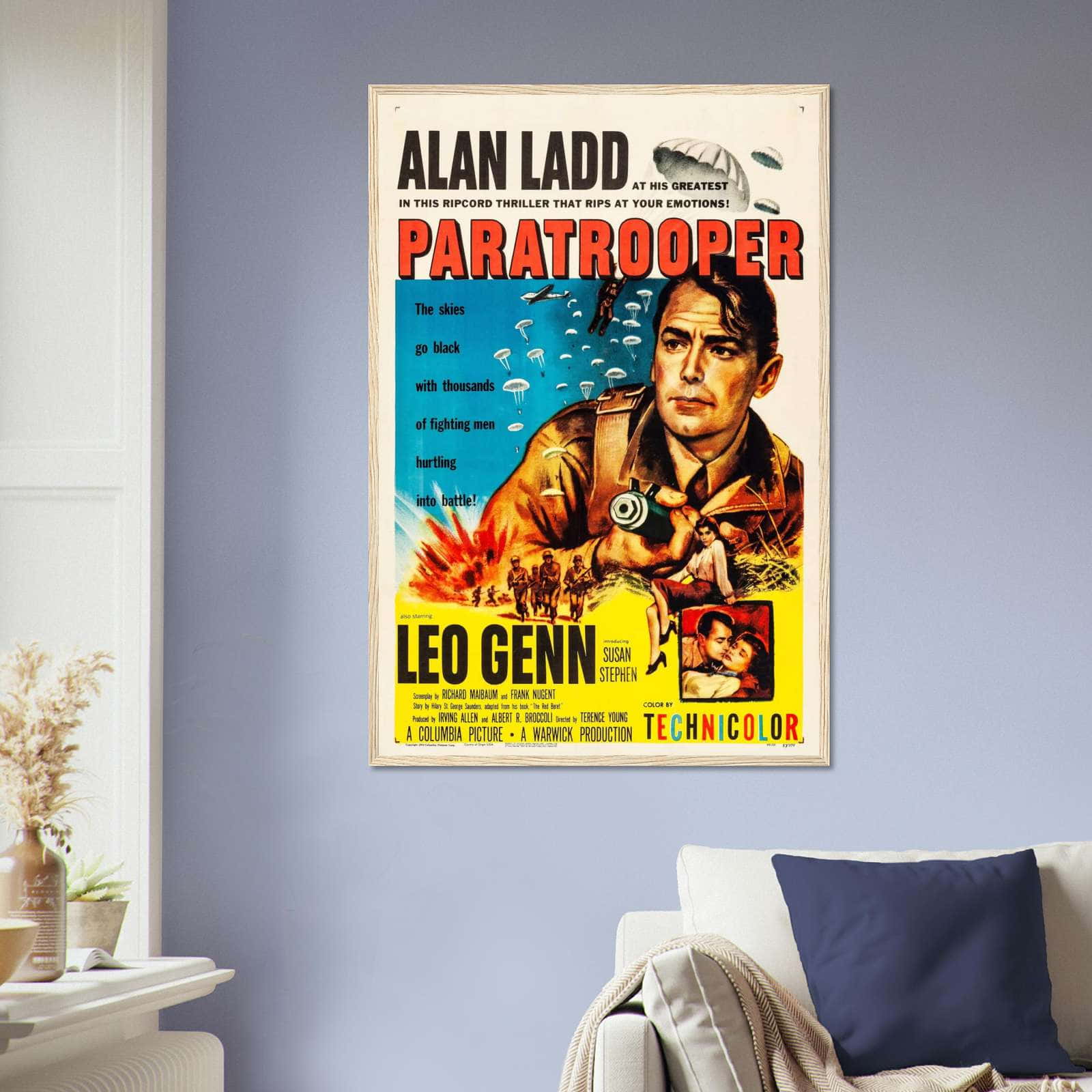 The Red Beret (1953) Movie Poster Print - Citiesbox