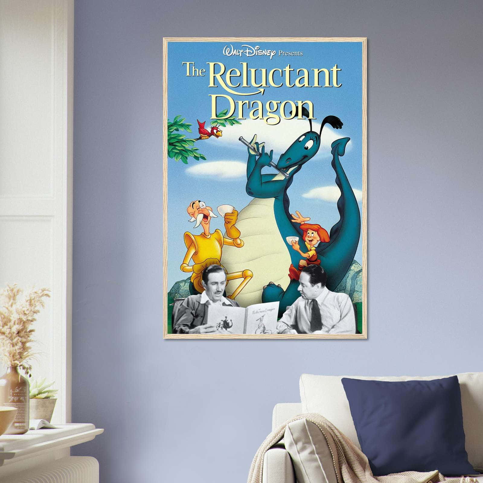 The Reluctant Dragon (1941) Movie Poster Print - Citiesbox