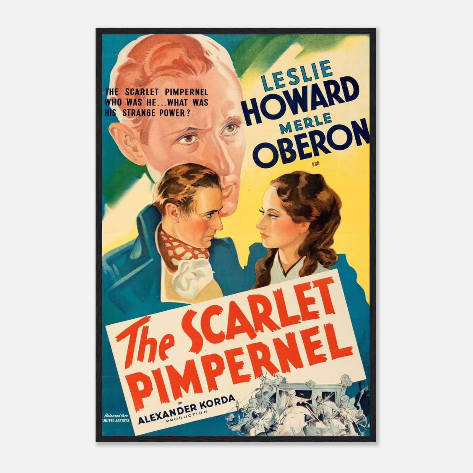 The Scarlet Pimpernel (1934) Movie Poster Print - Citiesbox