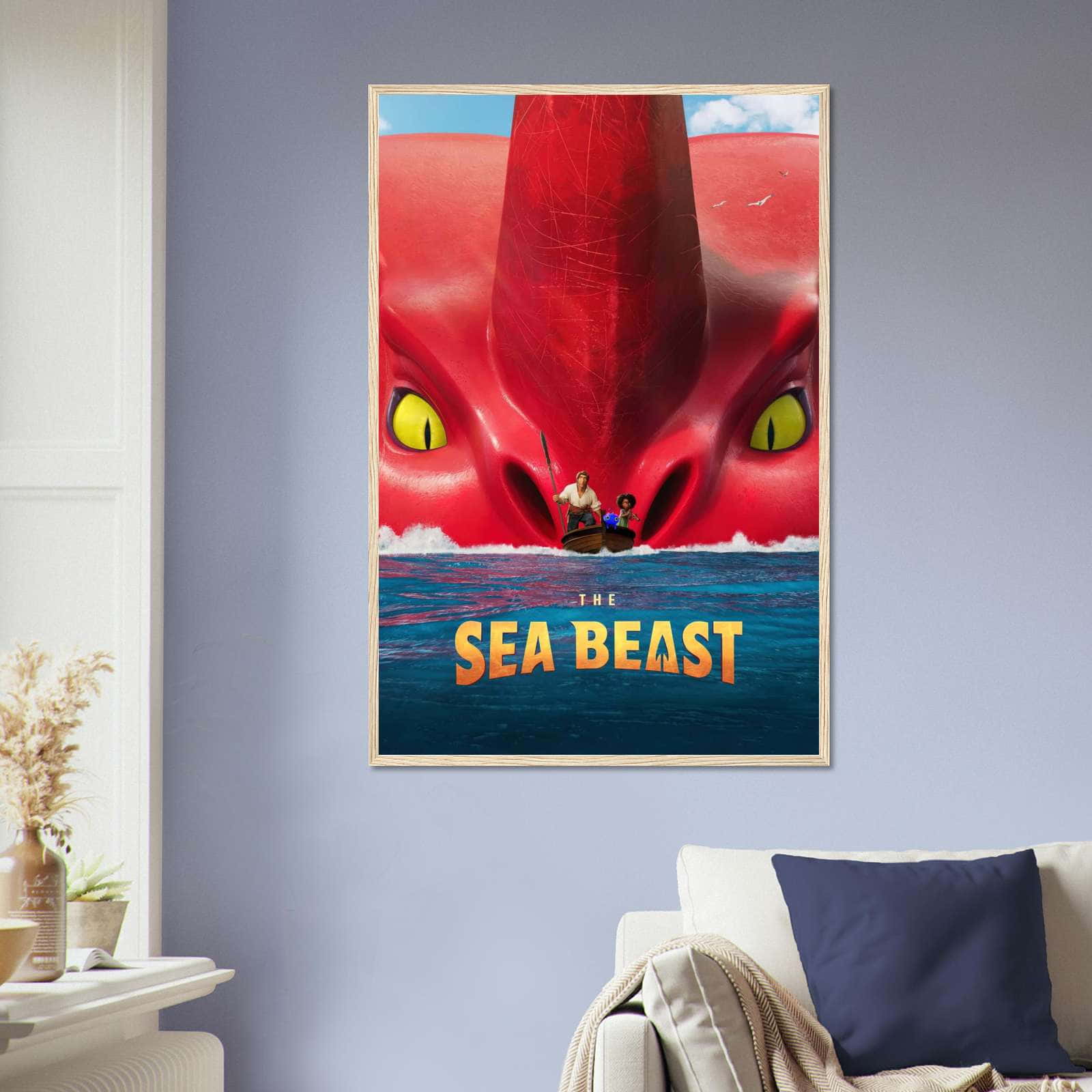 The Sea Beast (2022) Movie Poster Print - Citiesbox