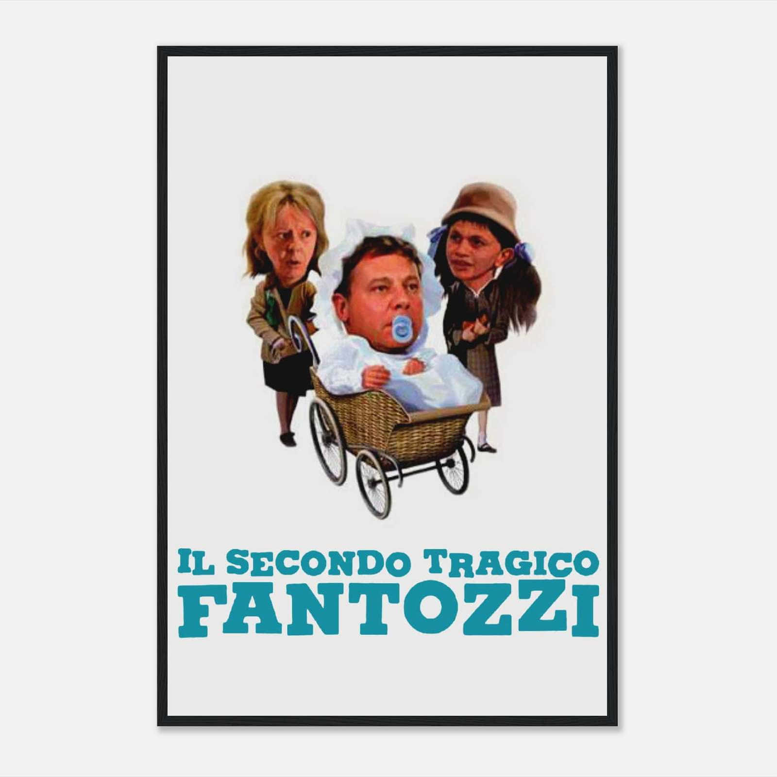 The Second Tragic Fantozzi (1976) Movie Poster Print - Citiesbox
