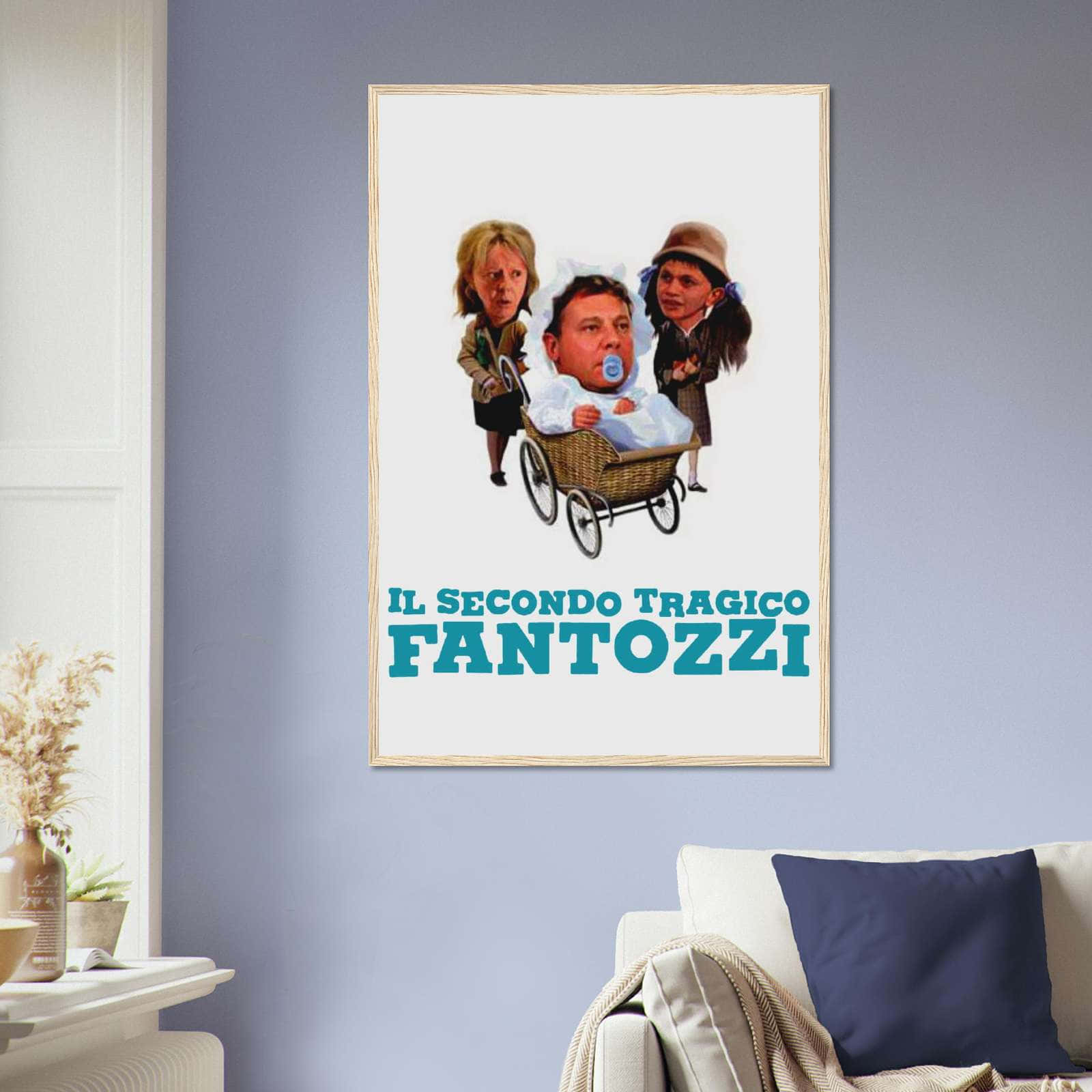 The Second Tragic Fantozzi (1976) Movie Poster Print - Citiesbox