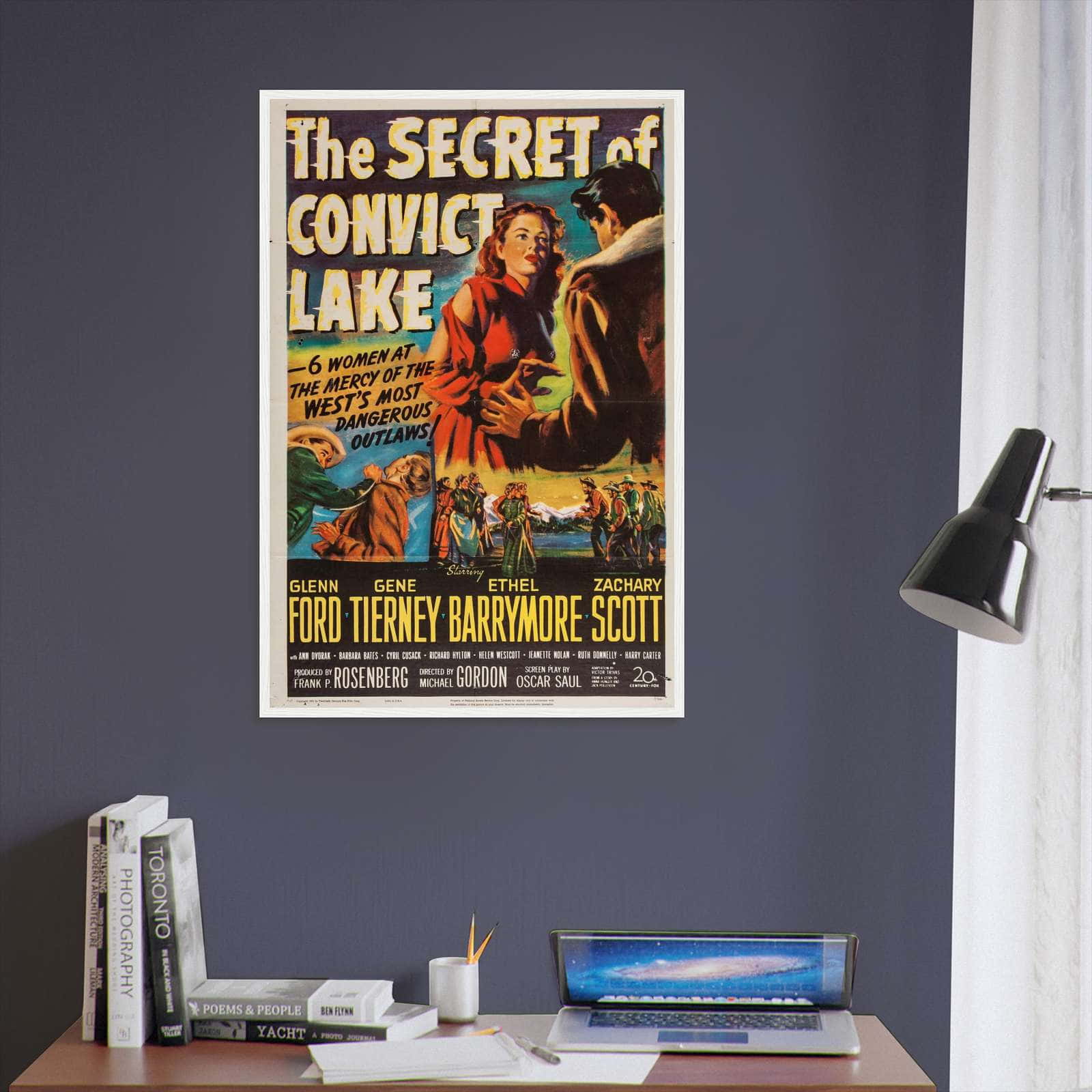 The Secret of Convict Lake (1951) Movie Poster Print - Citiesbox
