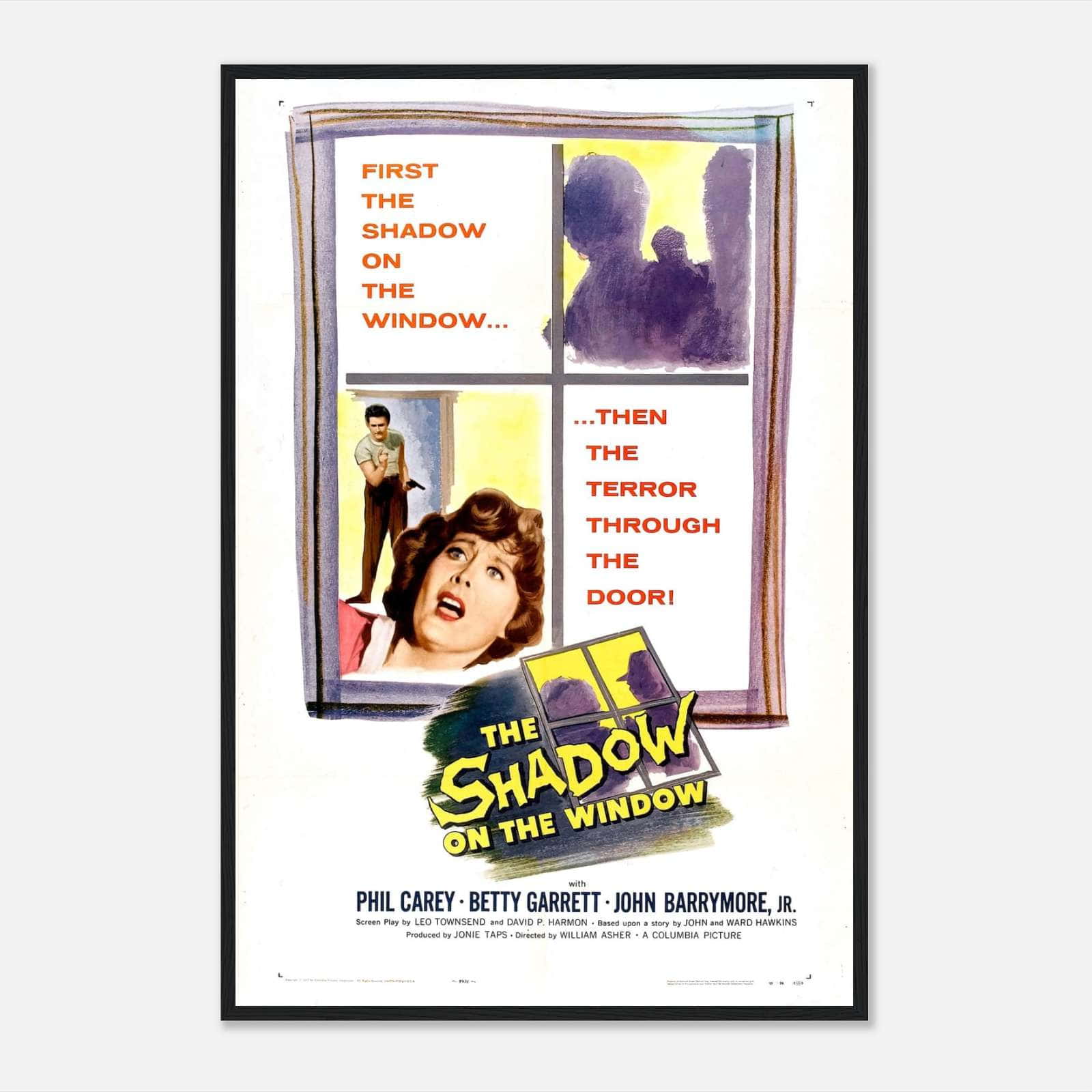 The Shadow on the Window (1957) Movie Poster Print - Citiesbox