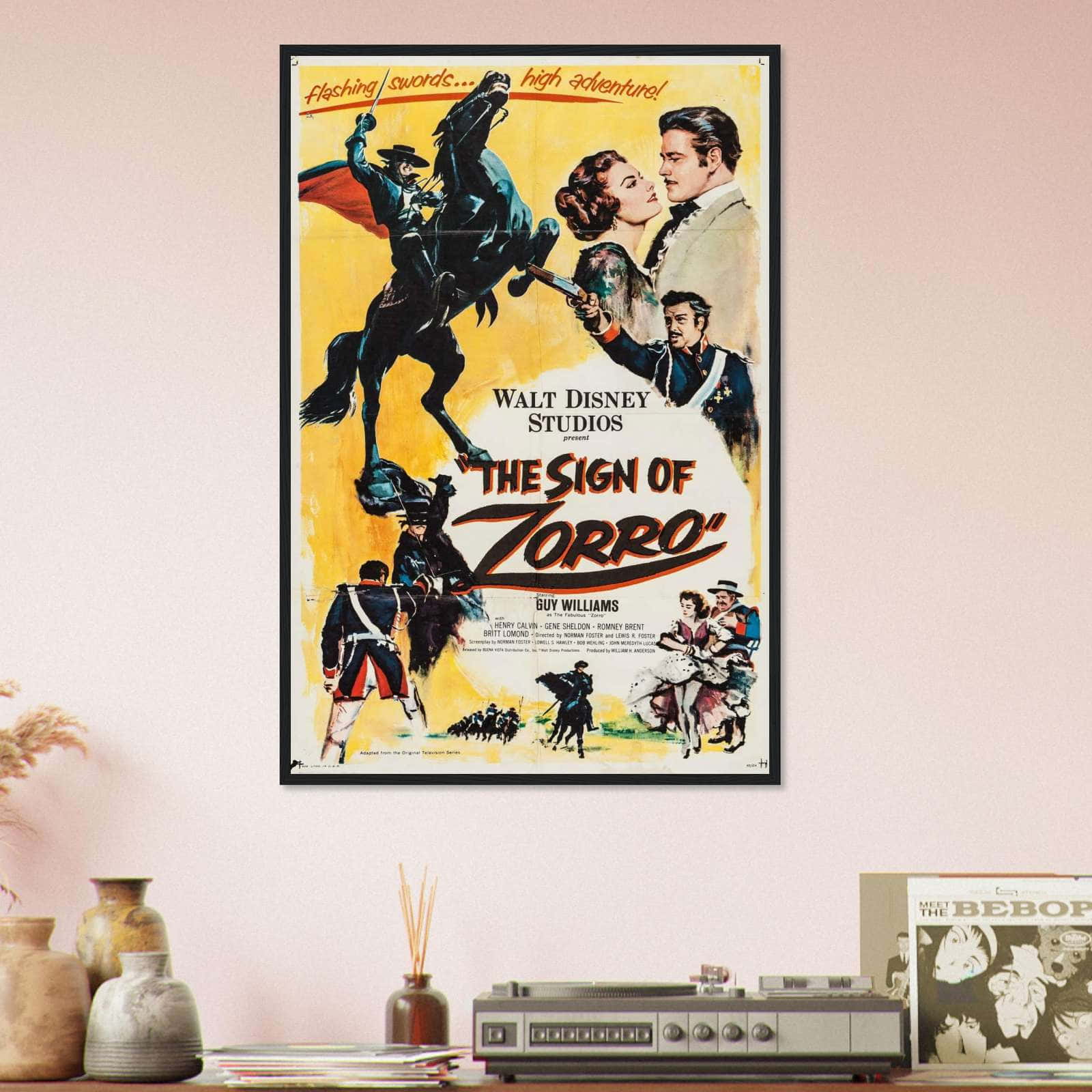 The Sign of Zorro (1958) Movie Poster Print - Citiesbox