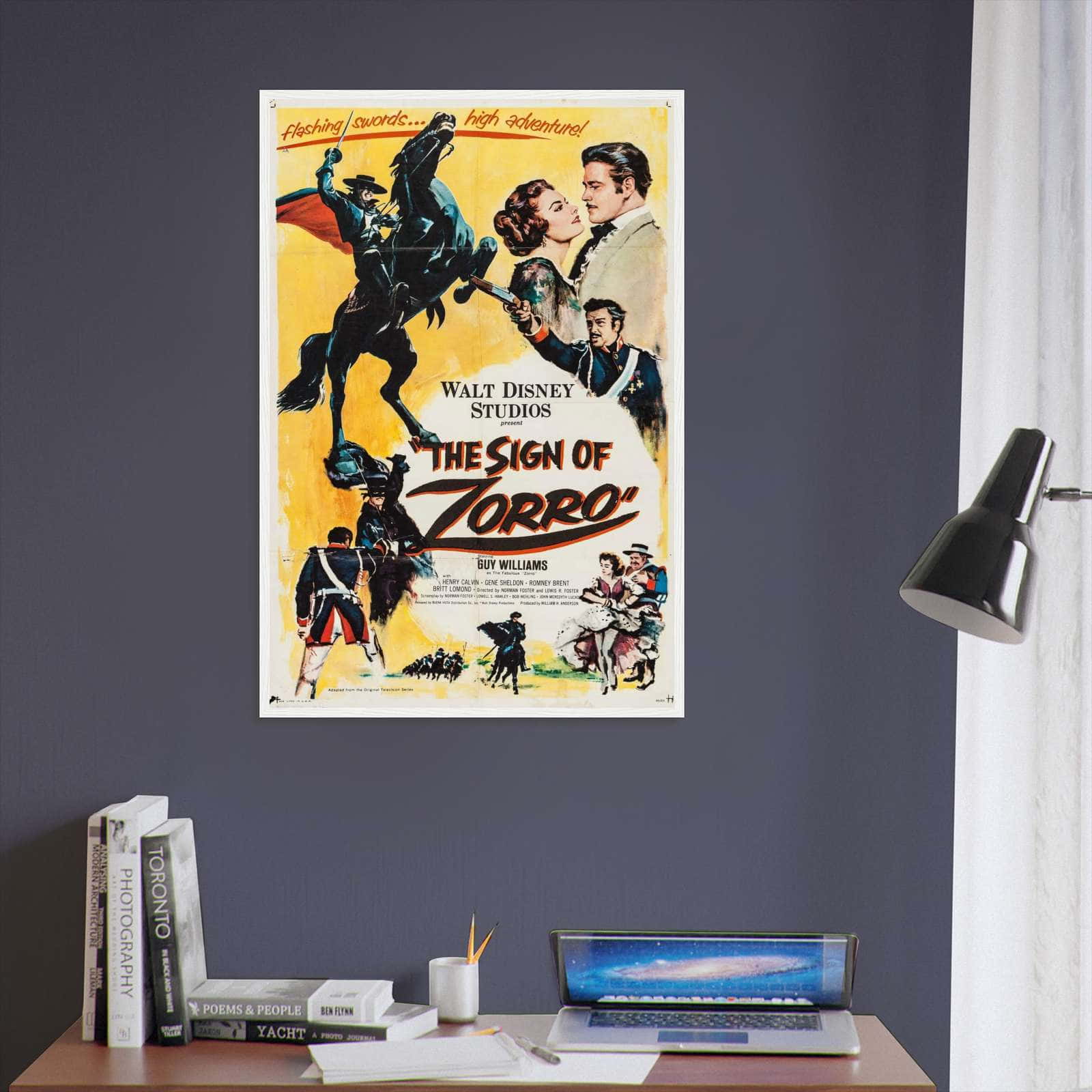 The Sign of Zorro (1958) Movie Poster Print - Citiesbox
