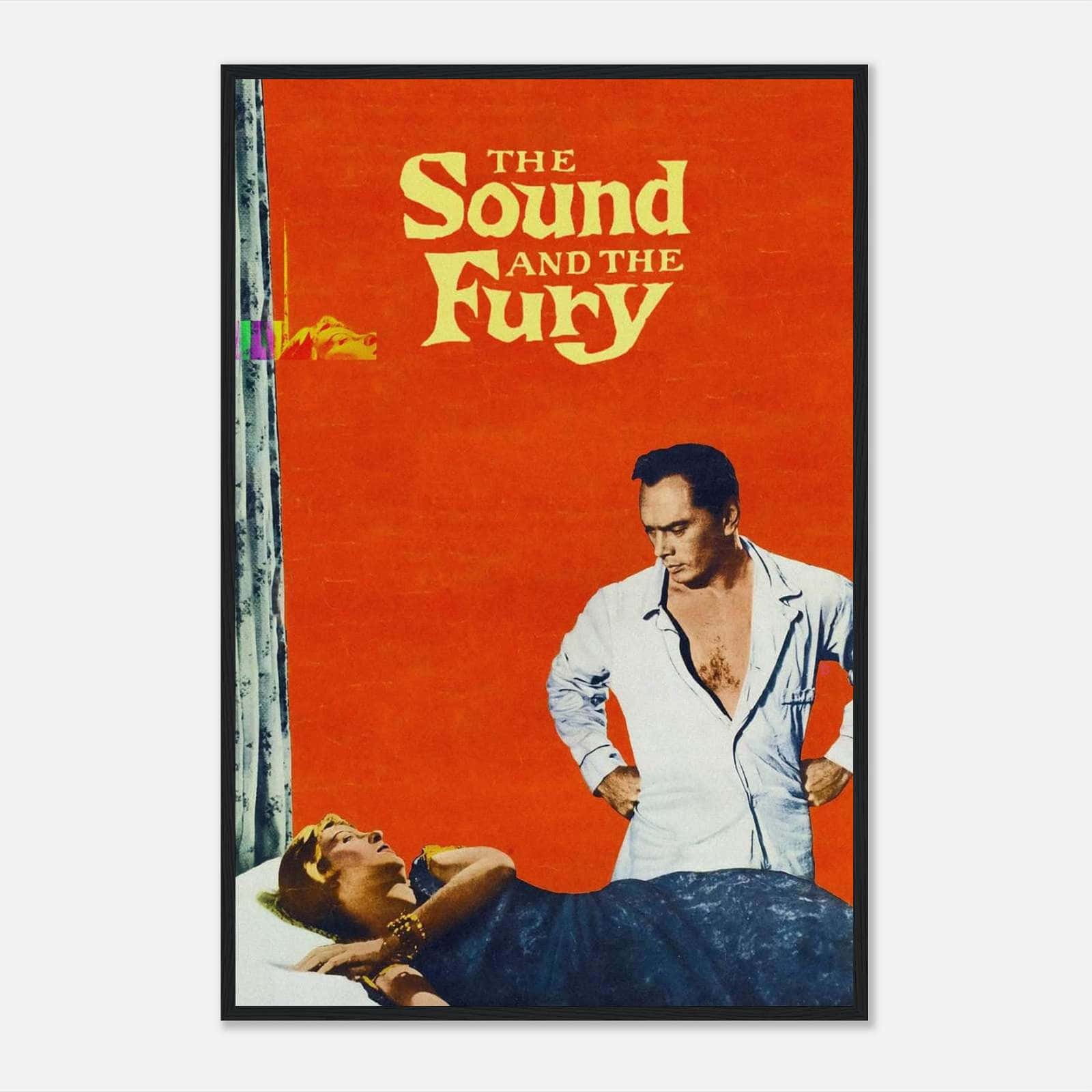 The Sound and the Fury (1959) Movie Poster Print - Citiesbox