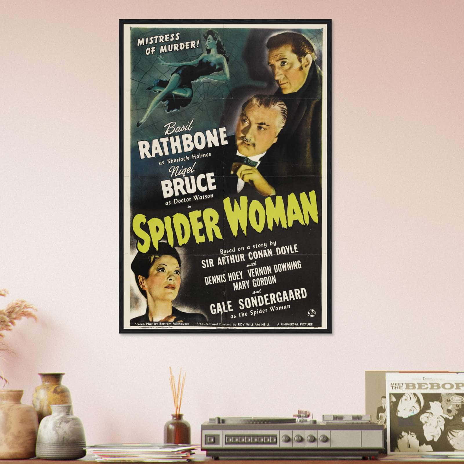 The Spider Woman (1943) Movie Poster Print - Citiesbox