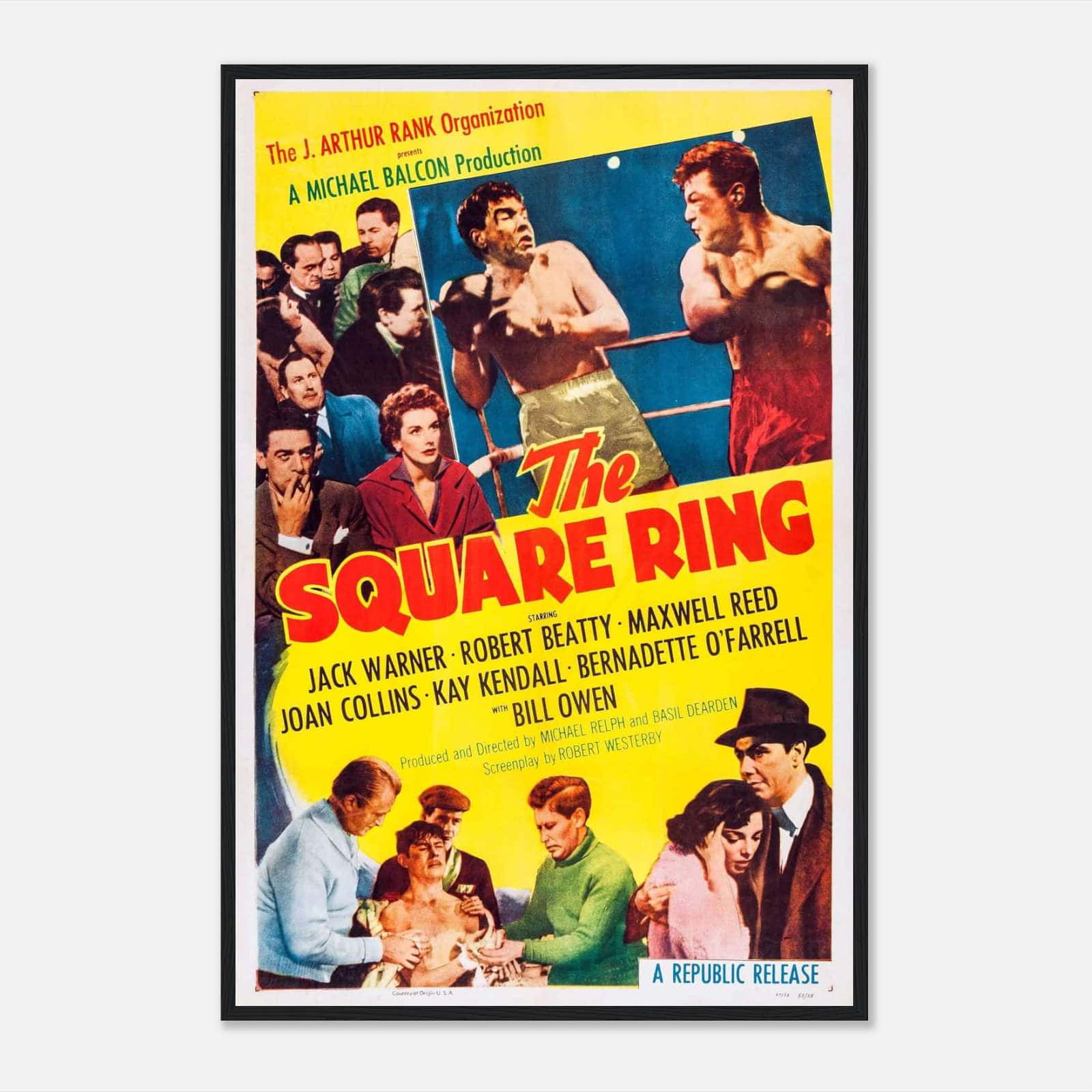 The Square Ring (1953) Movie Poster Print - Citiesbox