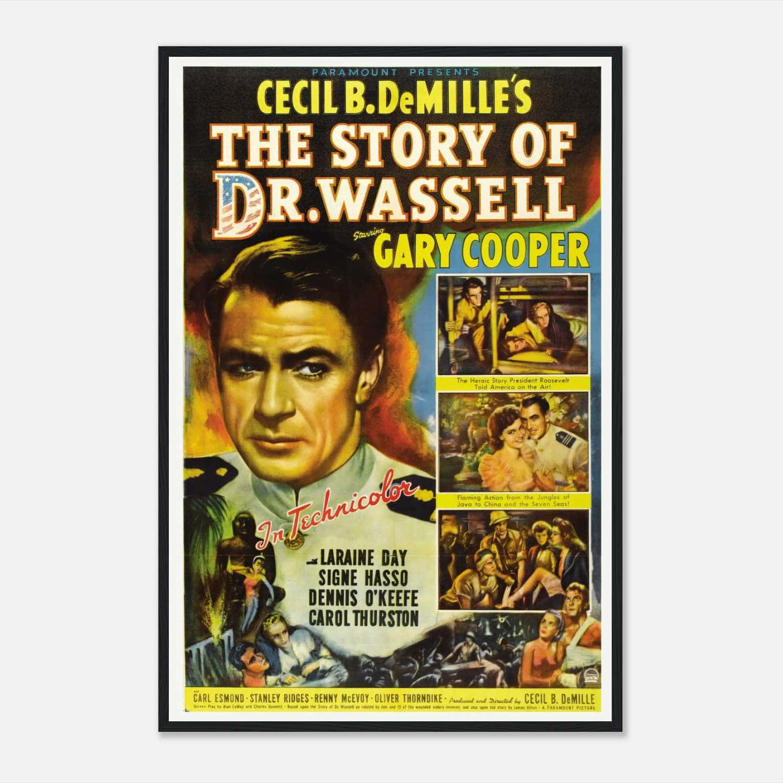 The Story of Dr. Wassell (1944) Movie Poster Print - Citiesbox