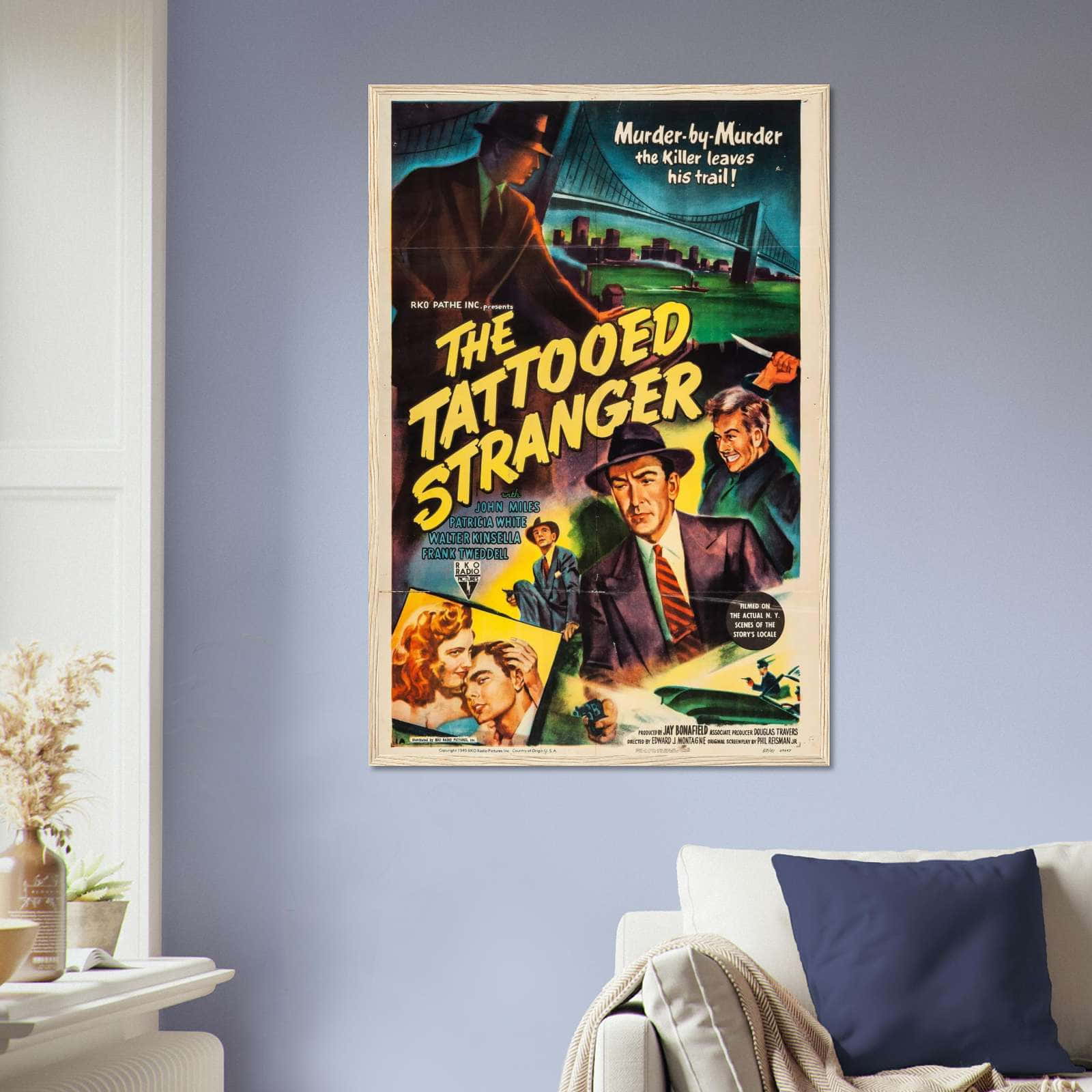The Tattooed Stranger (1950) Movie Poster Print - Citiesbox