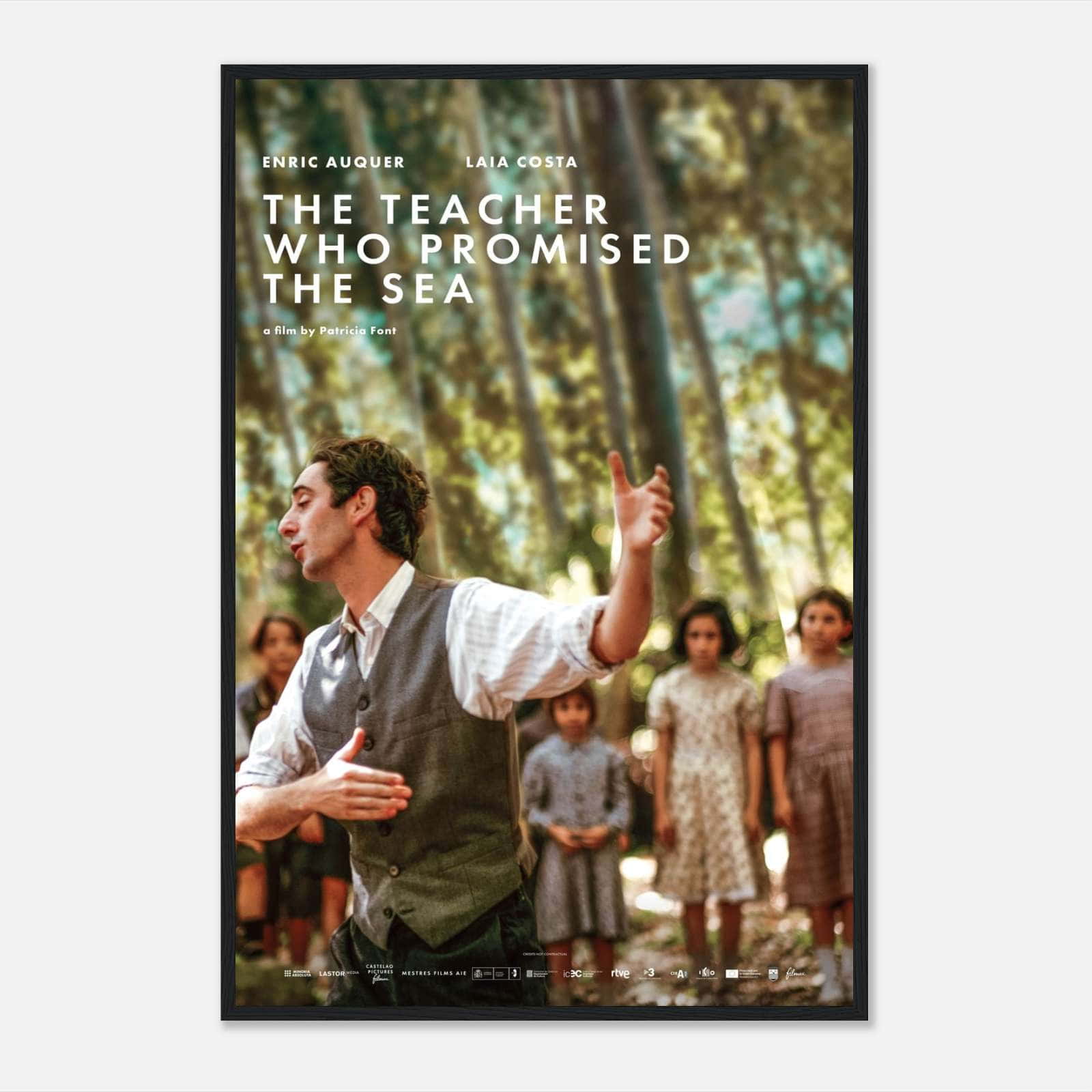 The Teacher Who Promised the Sea (2023) Movie Poster Print - Citiesbox