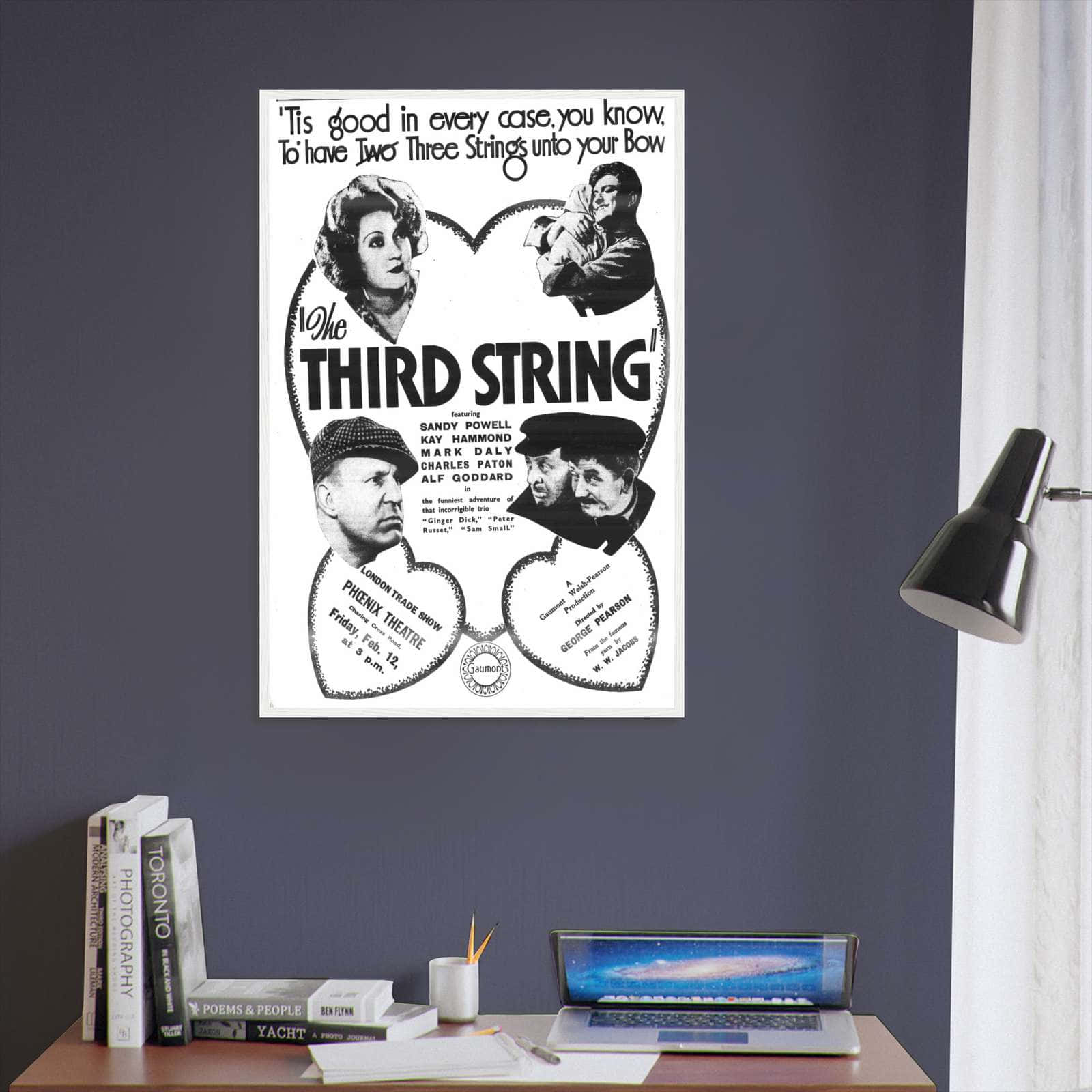 The Third String (1932) Movie Poster Print - Citiesbox
